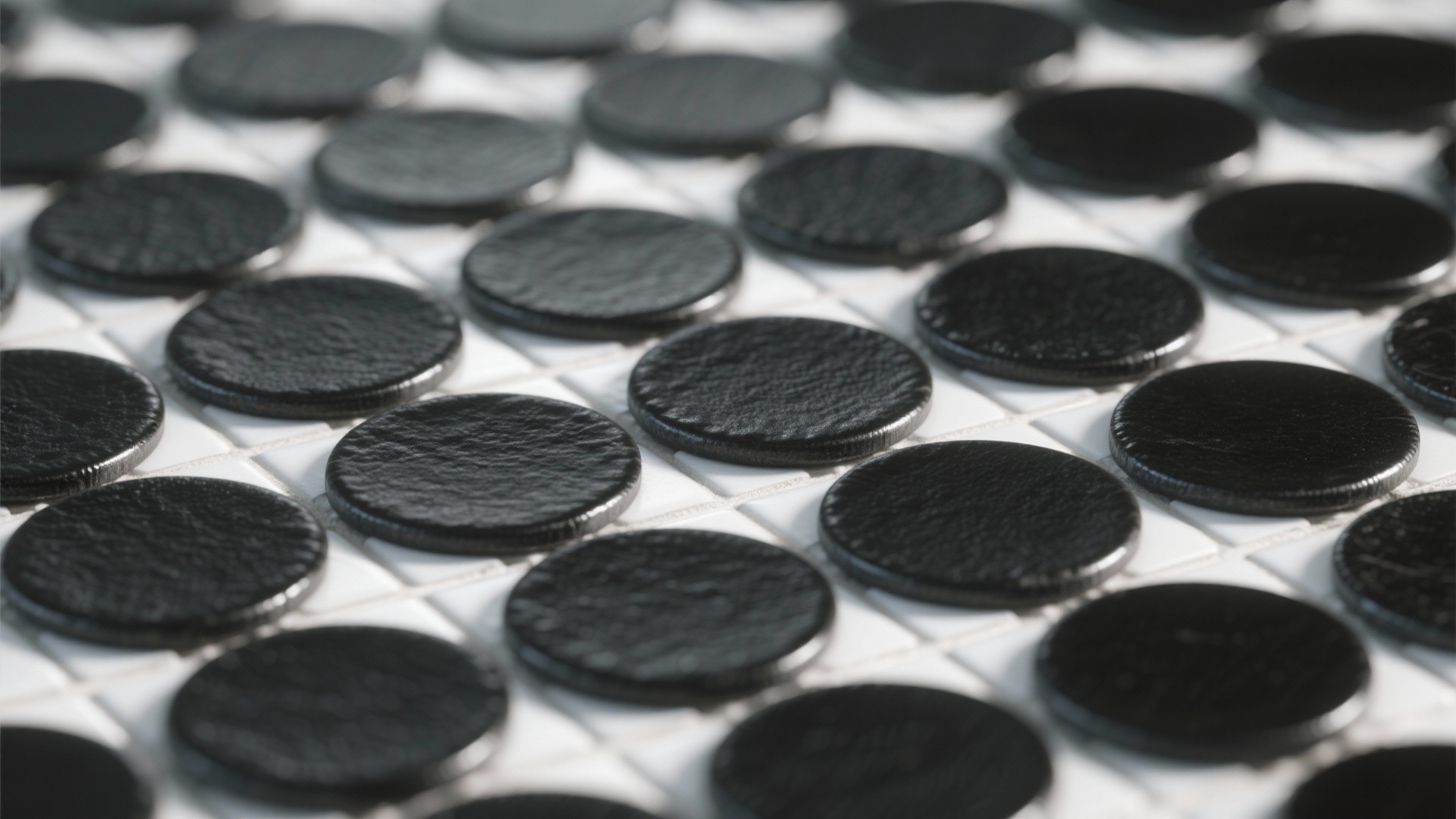 Black Penny Tile Bathroom Floor – 5 Ideas