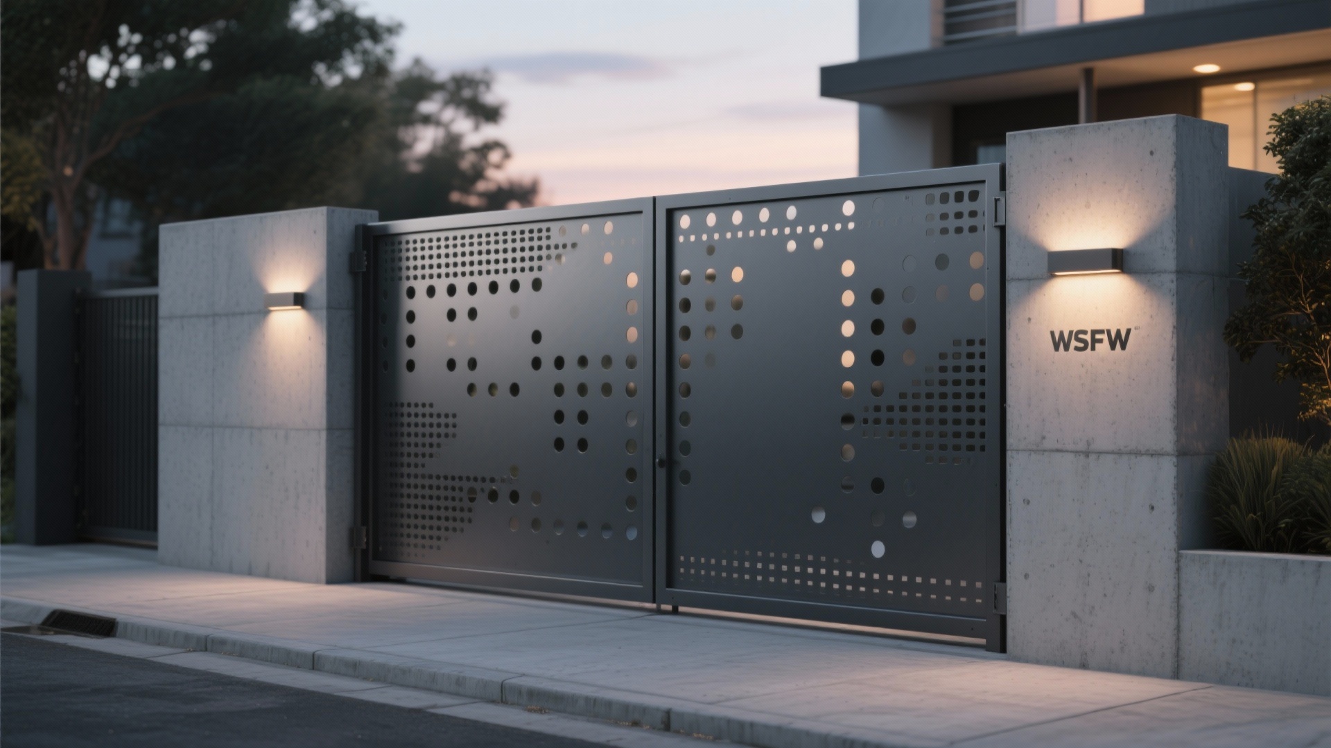 5 Modern Front Wall and Gate Designs for Small Homes