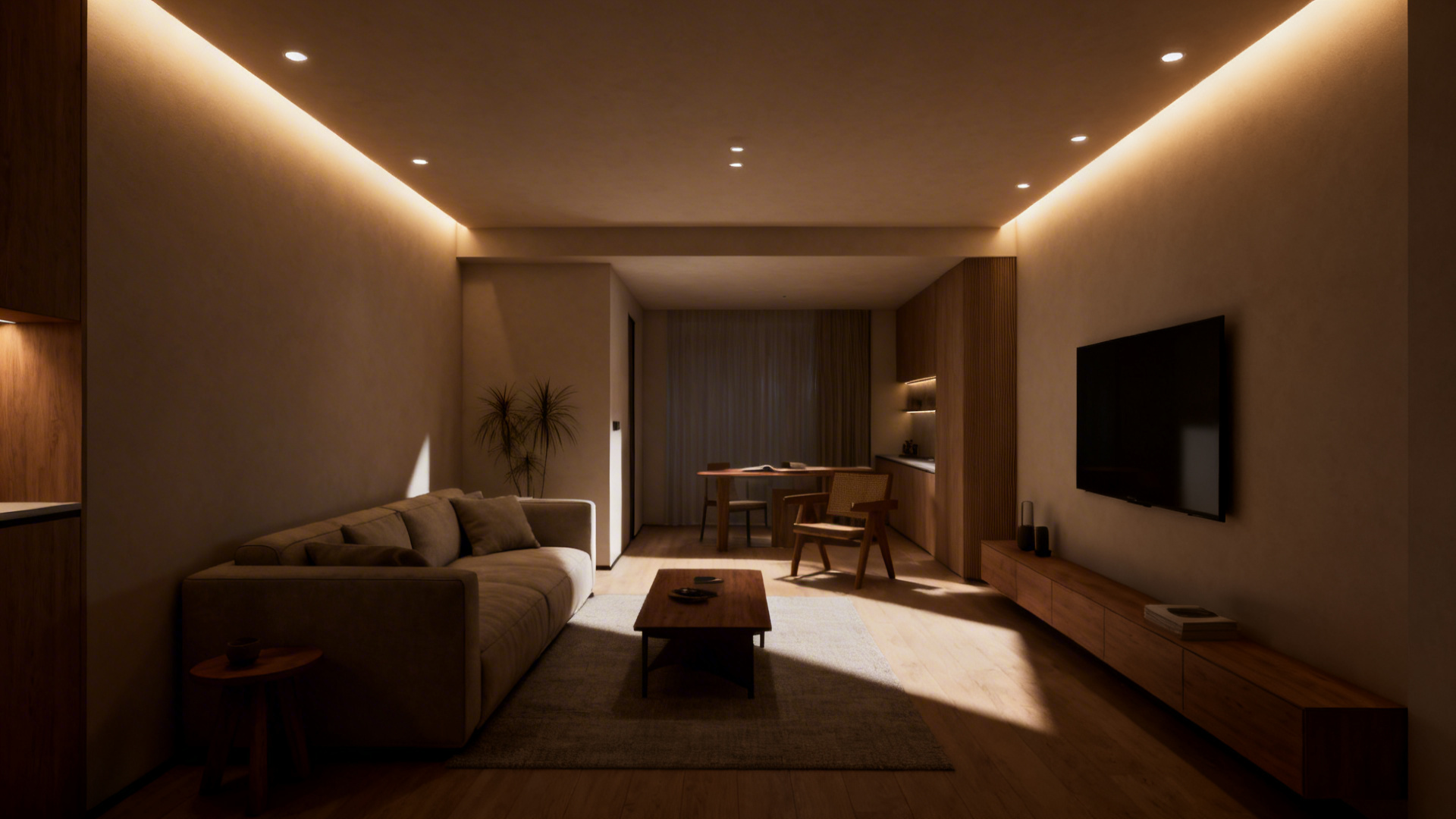 Recessed Lighting Living Room Layout: Fix Dark Corners