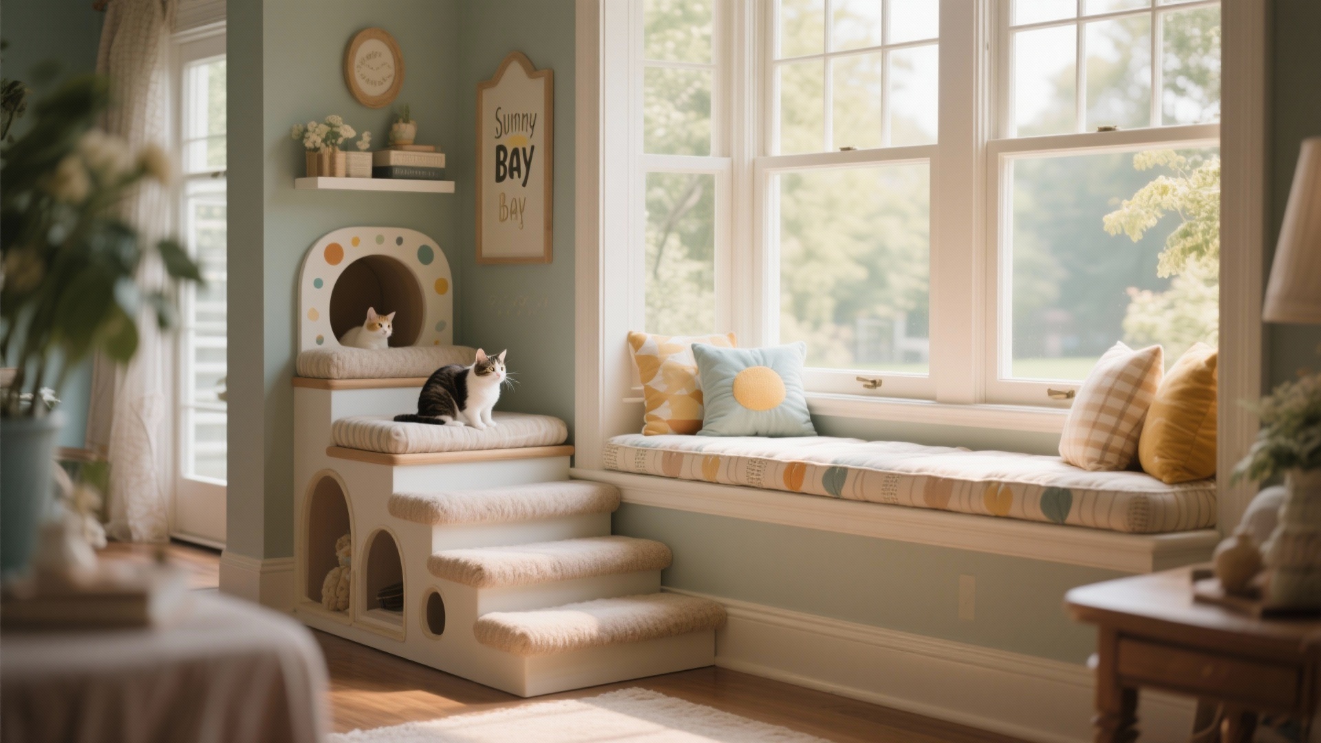 10 Bay Window Living Room Design Ideas