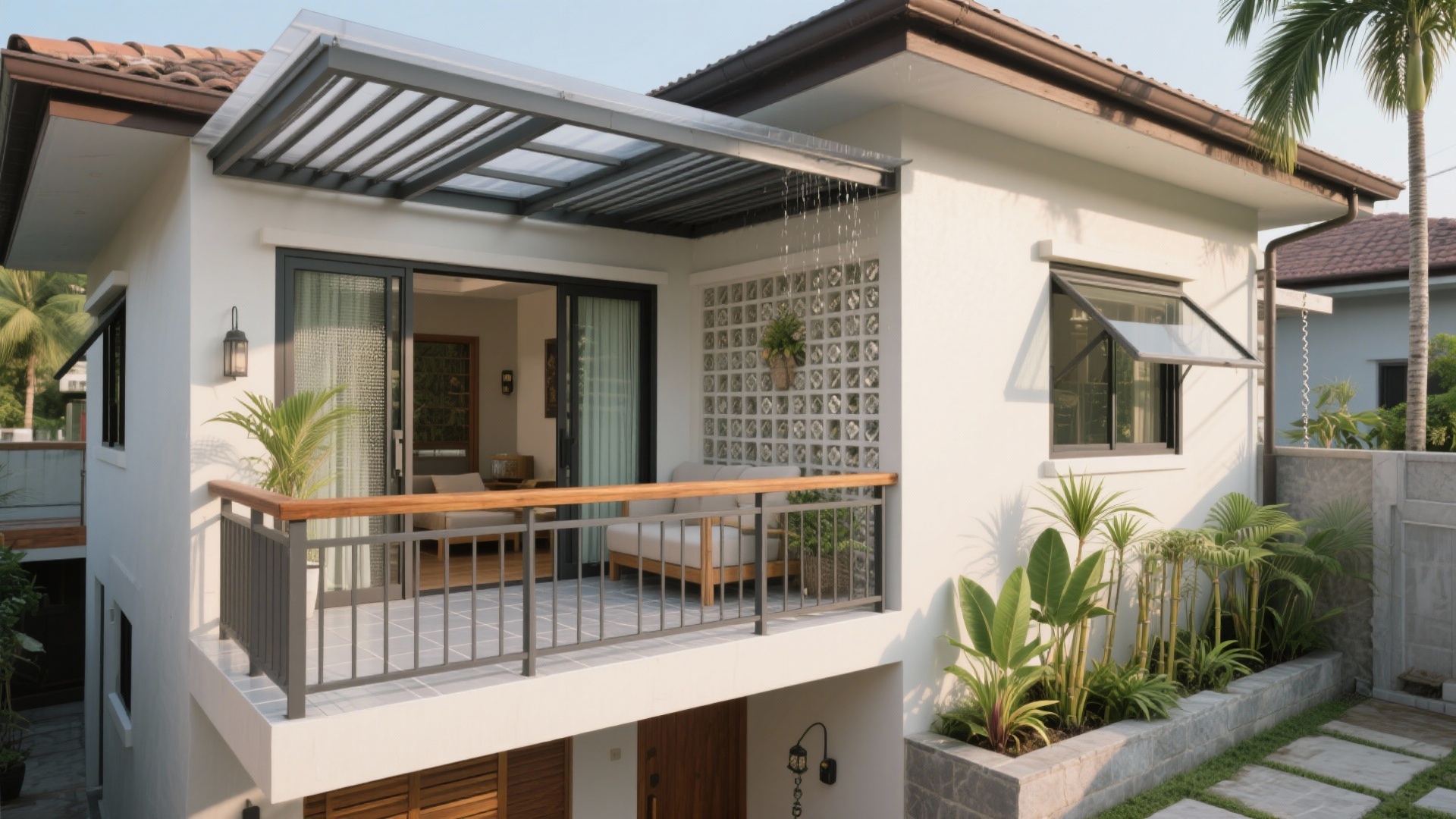 5 Balcony Bungalow House Designs with Terrace in Philippines