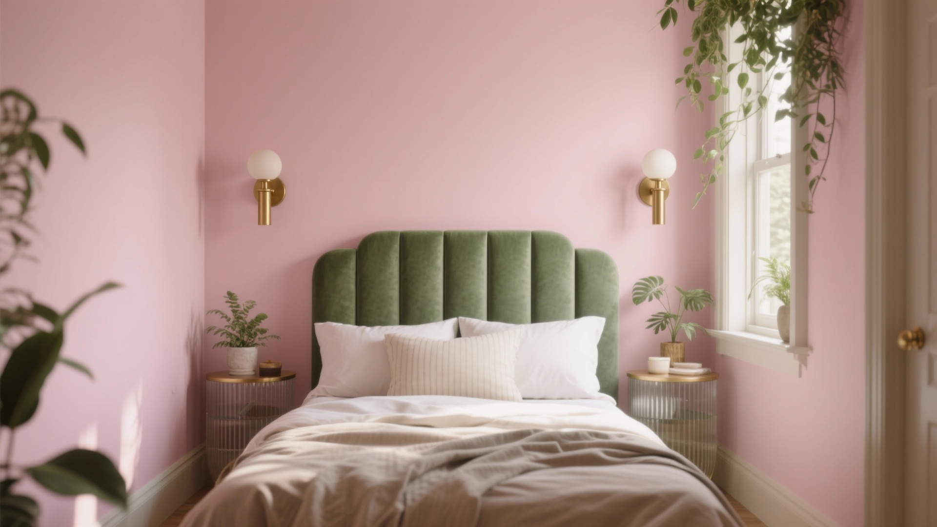 Room Feels Small? Pink Room Colour Combinations That Add Light