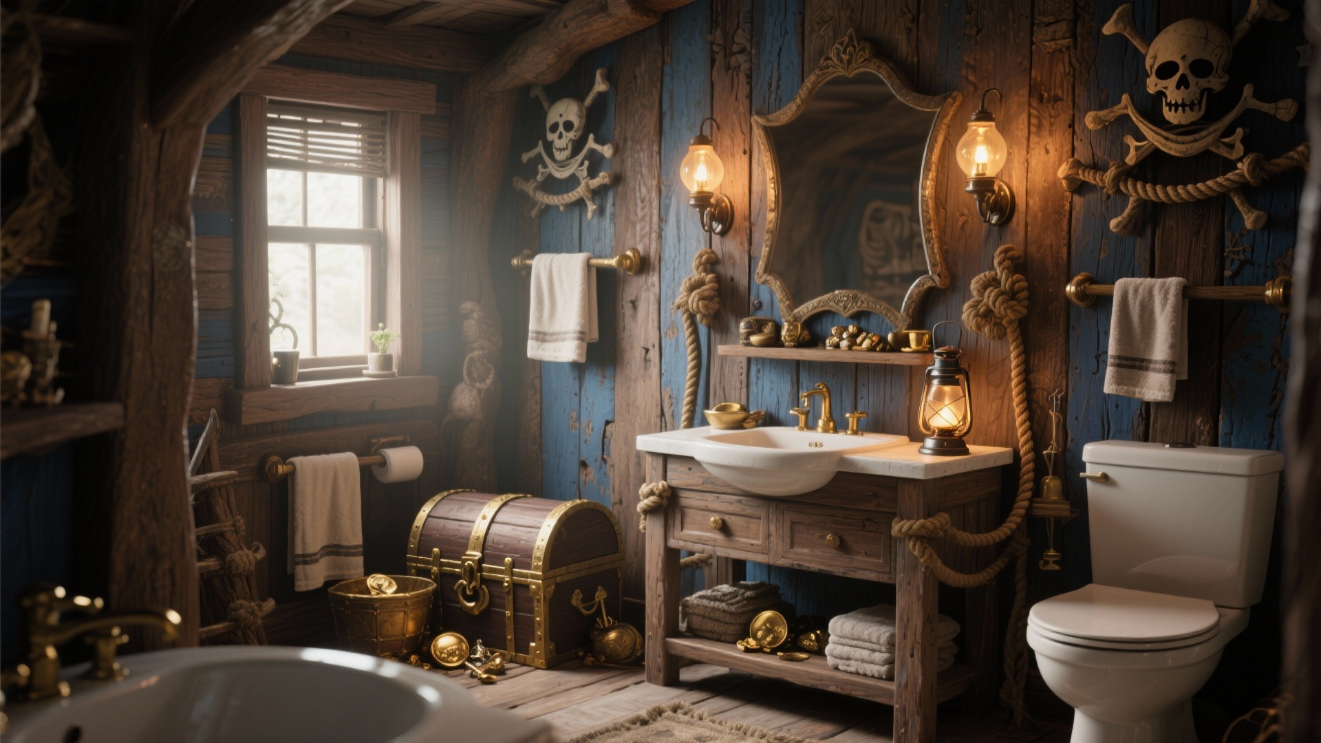 5 Pirate Bathroom Decor Ideas