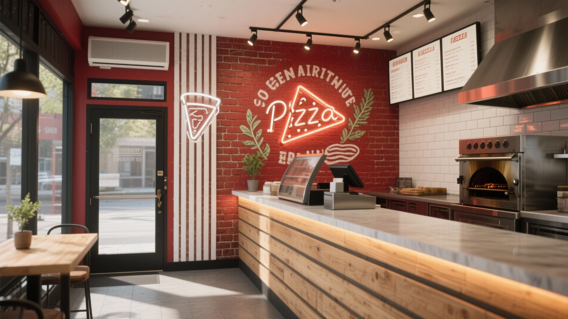 Small Pizzeria Looks Dull? 5 Pizza Shop Wall Design Fixes