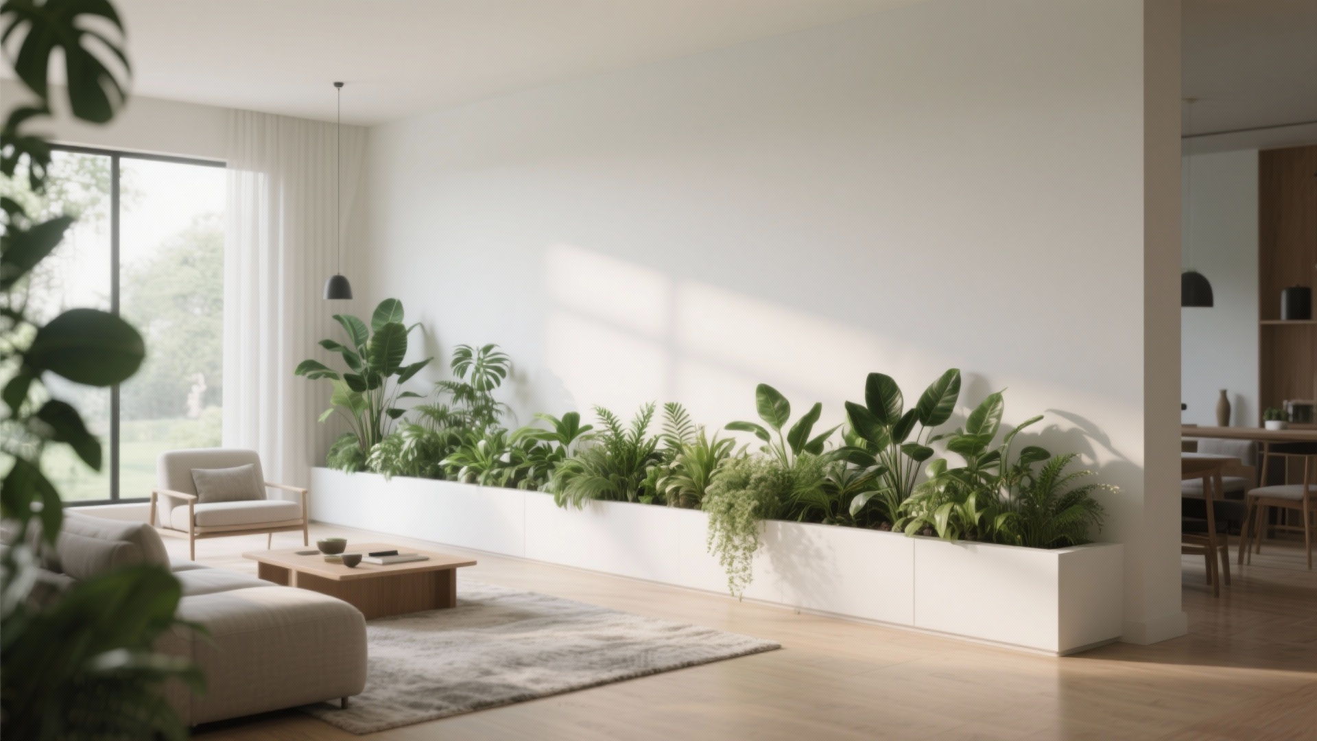 10 Living Room Half Wall Ideas for Style and Function