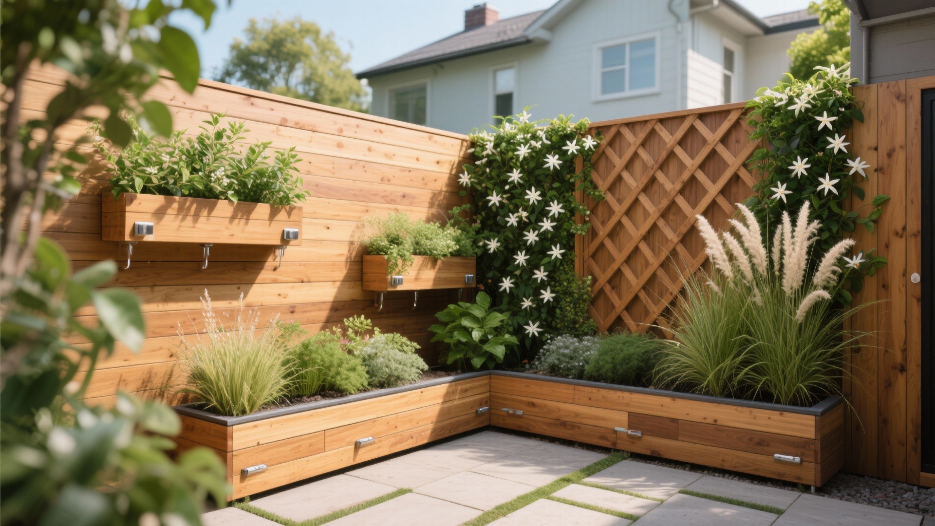 5 Wooden Boundary Wall Design Ideas That Work