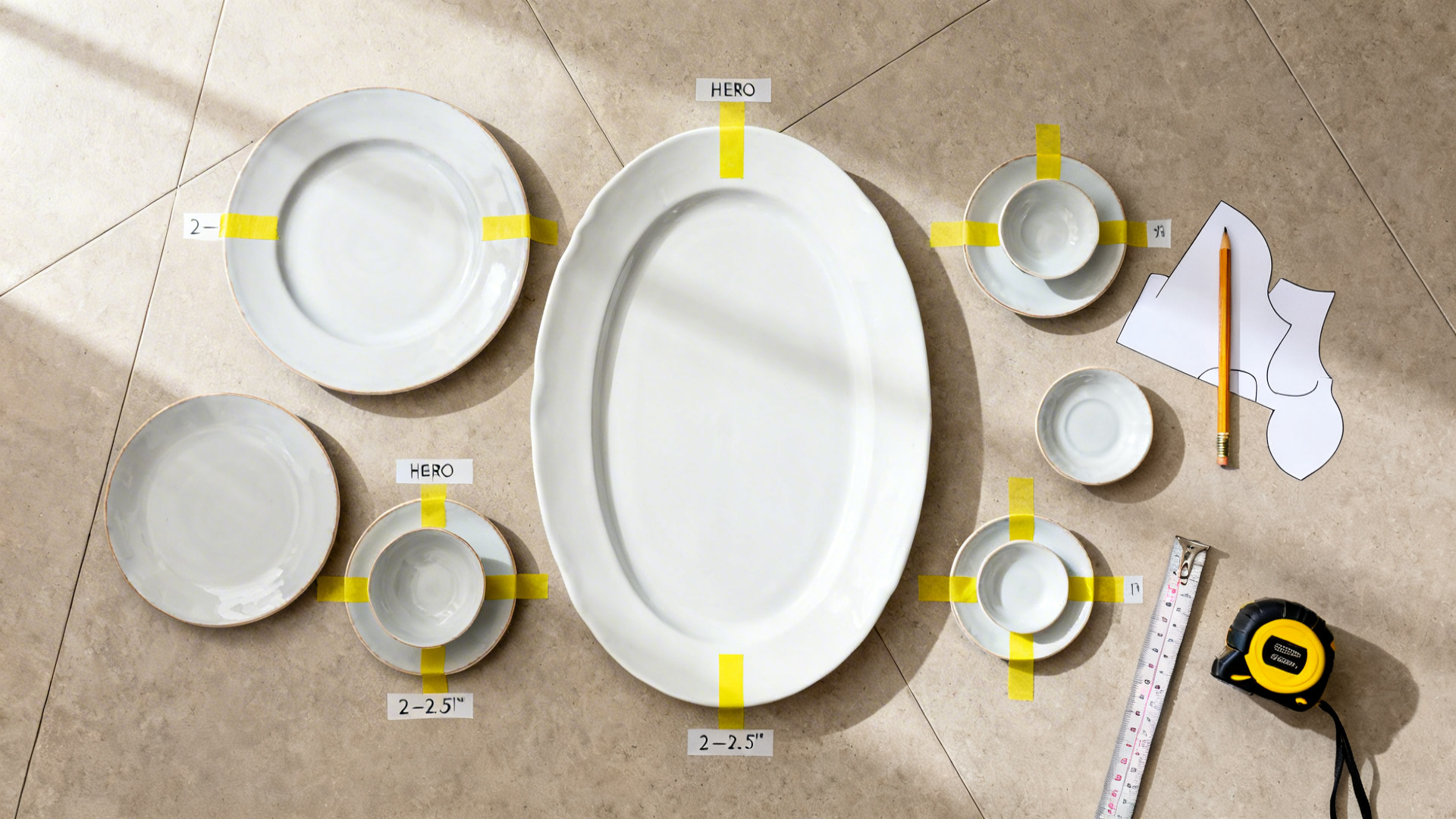 Kitchen Walls Feel Empty? Decorate with Plates Without Clutter