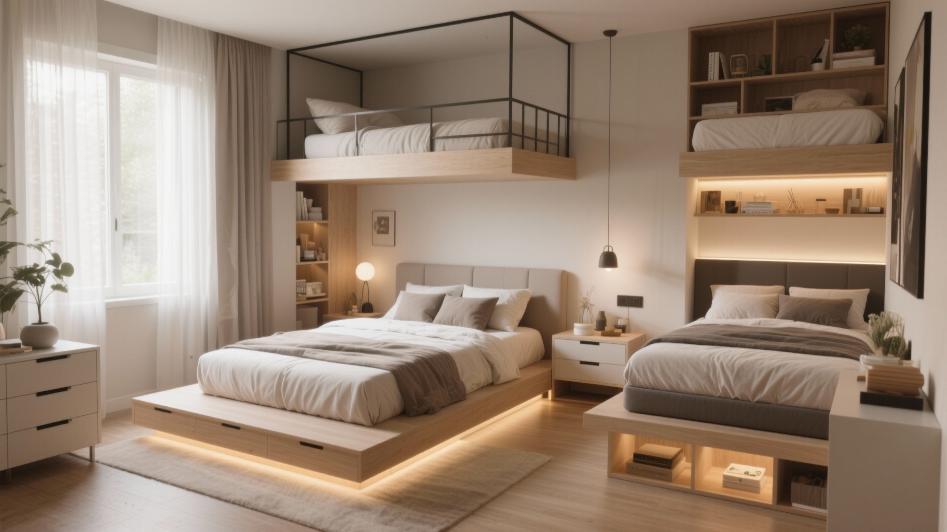 5 Platform Bed Ideas for Small Rooms