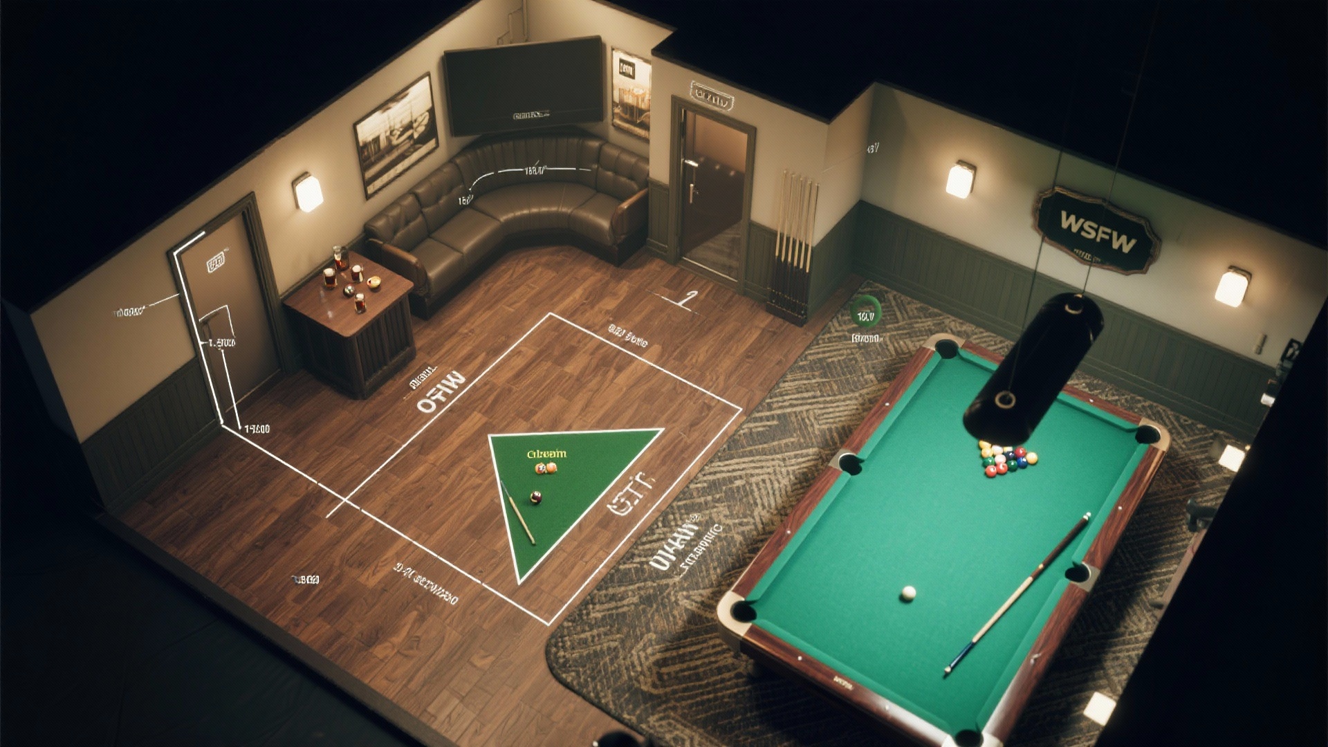 Pool Table Room Ideas: 5 Small-Room Solutions
