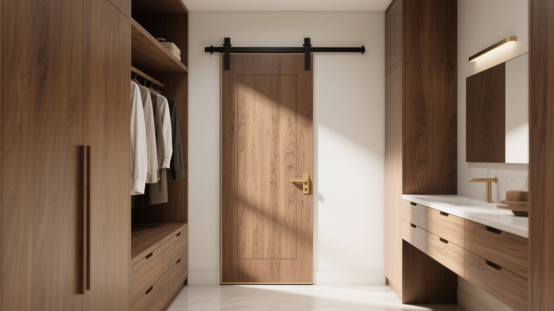 Small Dressing Room Feels Cramped? 5 Door Design Fixes