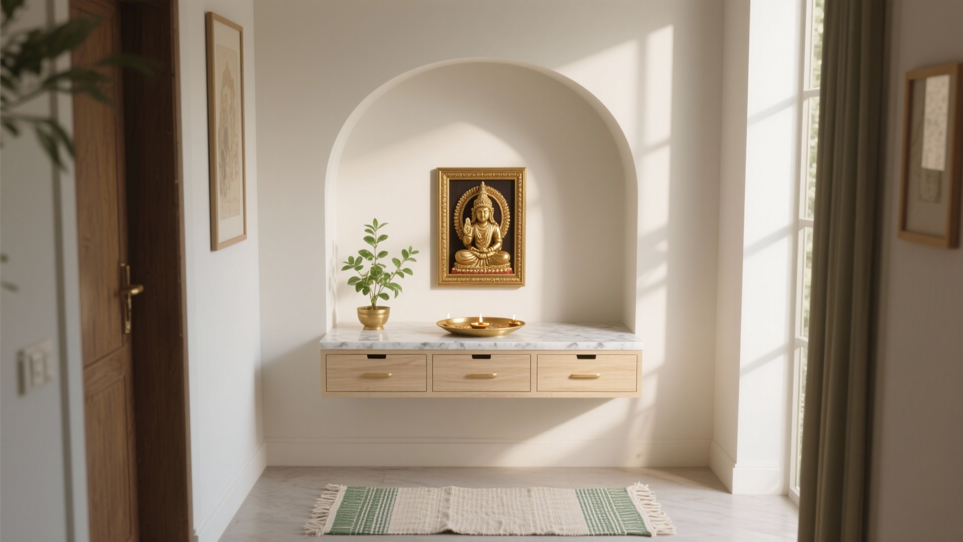 5 Pooja Decoration Ideas for Small Spaces