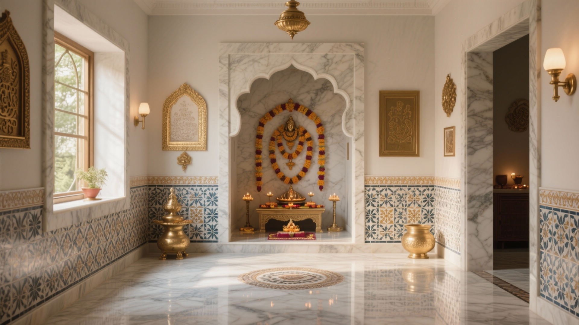Pooja Room Tile Design: 5 Fixes for a Small, Dull Space