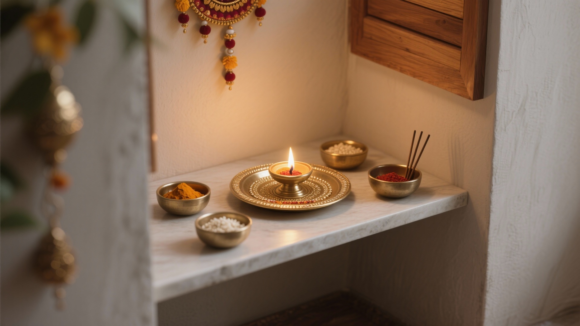 5 Pooja Thali Design Ideas for Small Homes