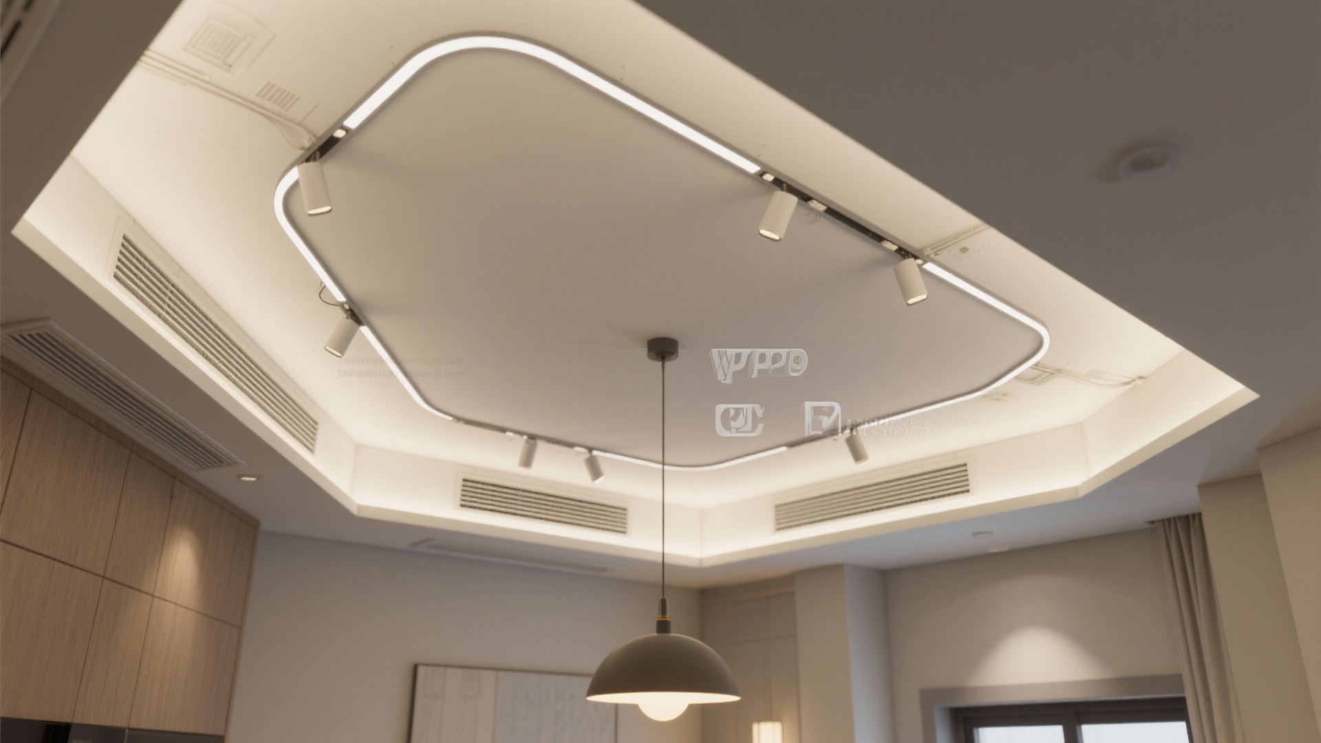 Dining Room Feels Small? Latest POP Design for Dining Room