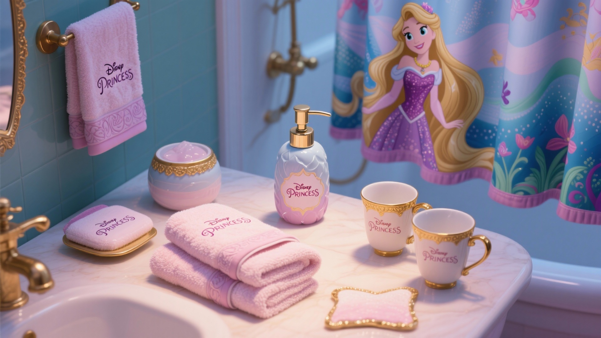 5 Disney Princess Bathroom Decor Ideas