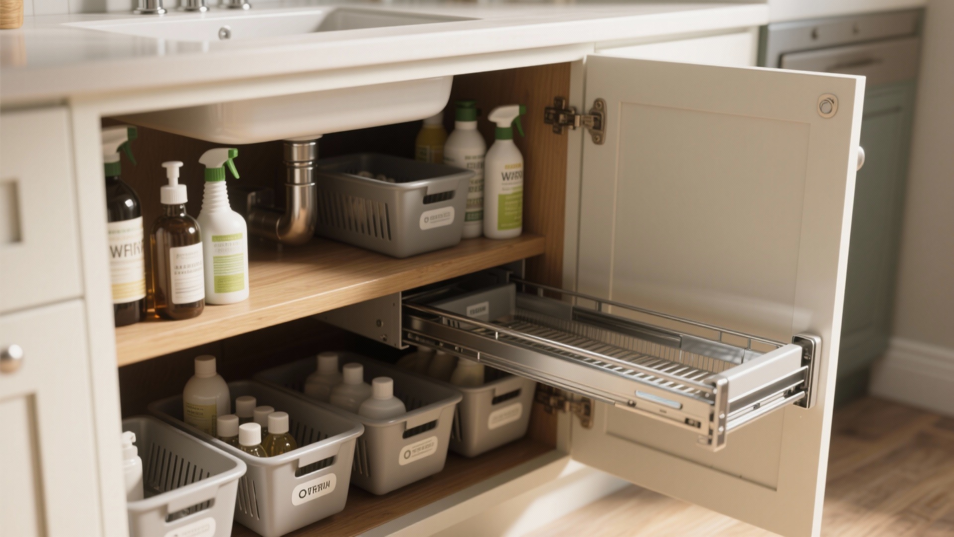 Kitchen Sink Storage Ideas: 5 Compact Solutions