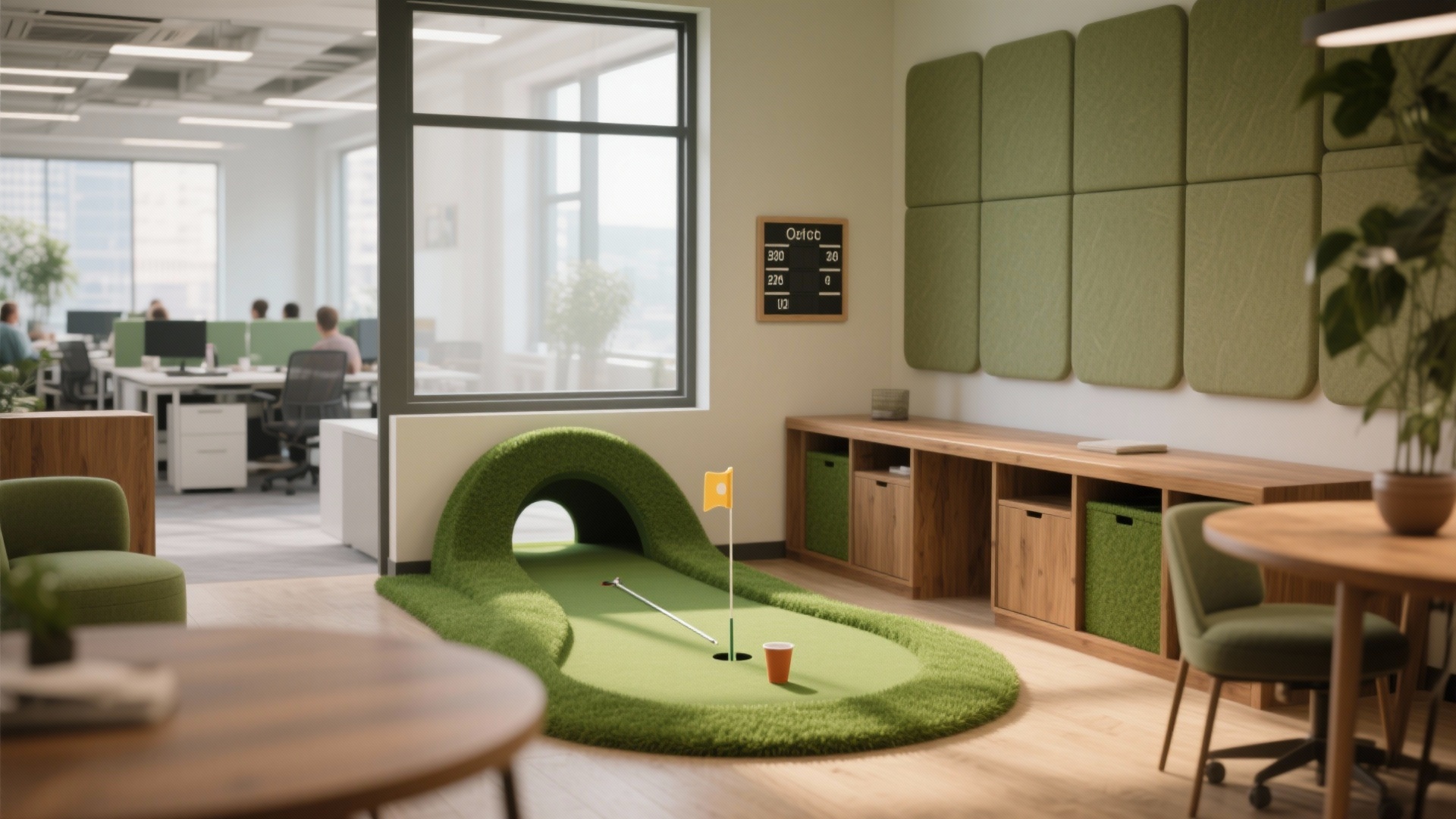 5 Office Putt-Putt Hole Ideas for Small Workspaces