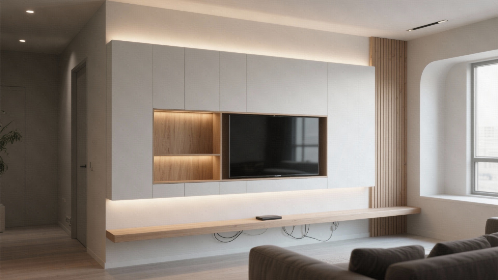 5 PVC TV Wall Design Ideas for Small Spaces