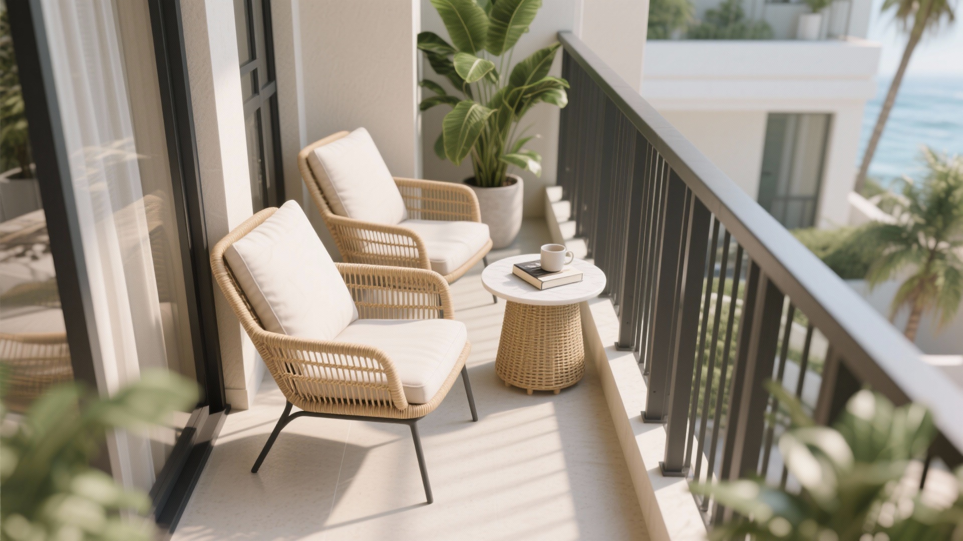 5 Balcony Chair Design Ideas: Small Spaces, Big Comfort