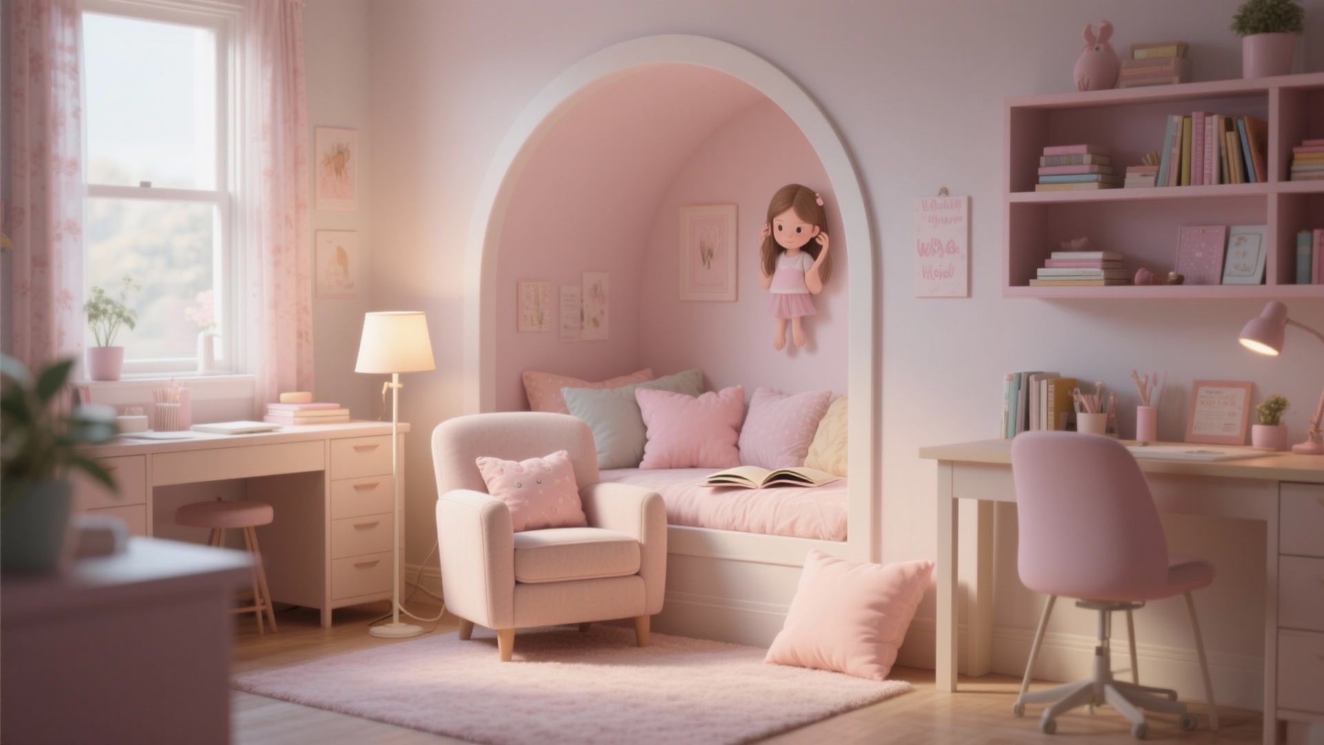 5 Study Room Design Ideas for Girls