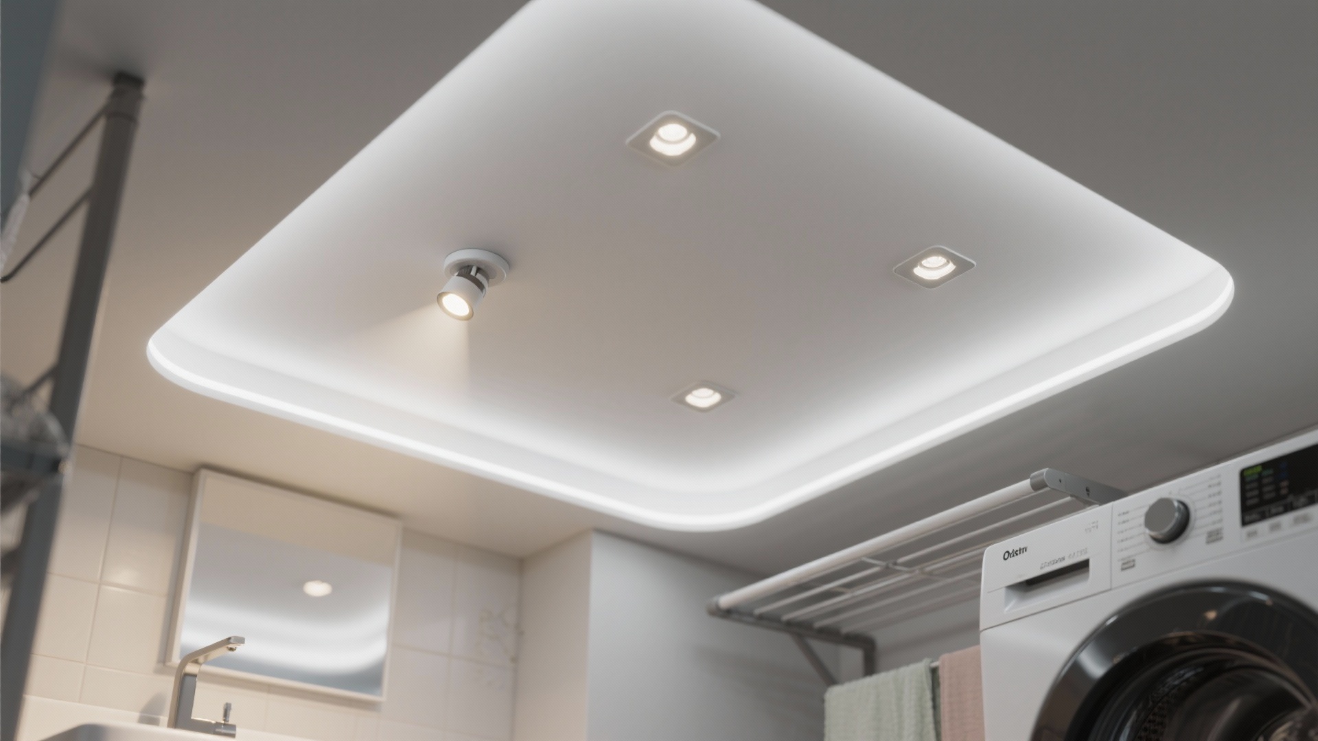 LED Light Fixture Ideas for Laundry Rooms — 5 Solutions