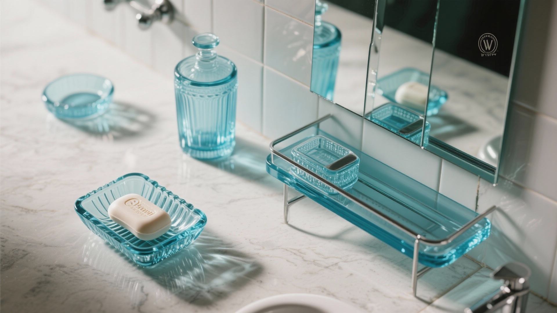 Retro Blue Bathroom Ideas