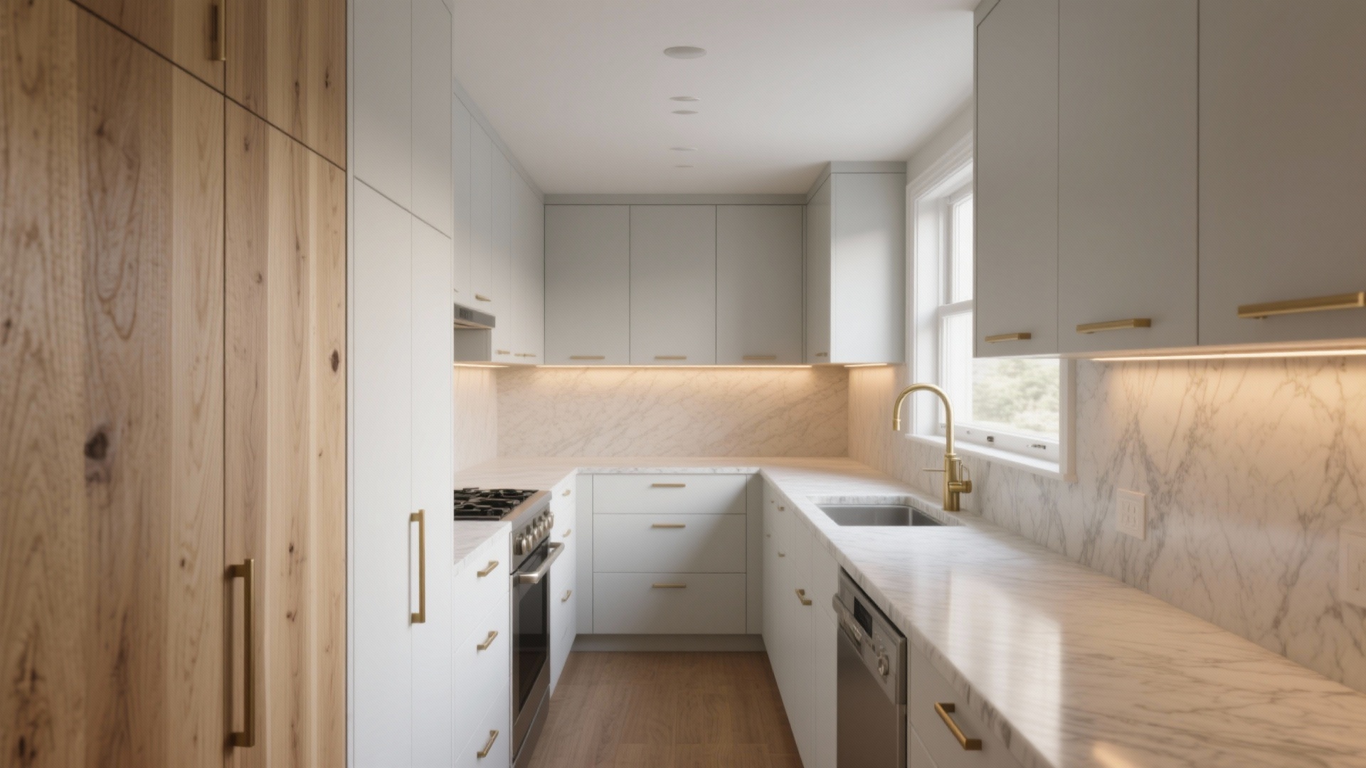 Rift Sawn White Oak Kitchen Cabinets — 5 Ideas