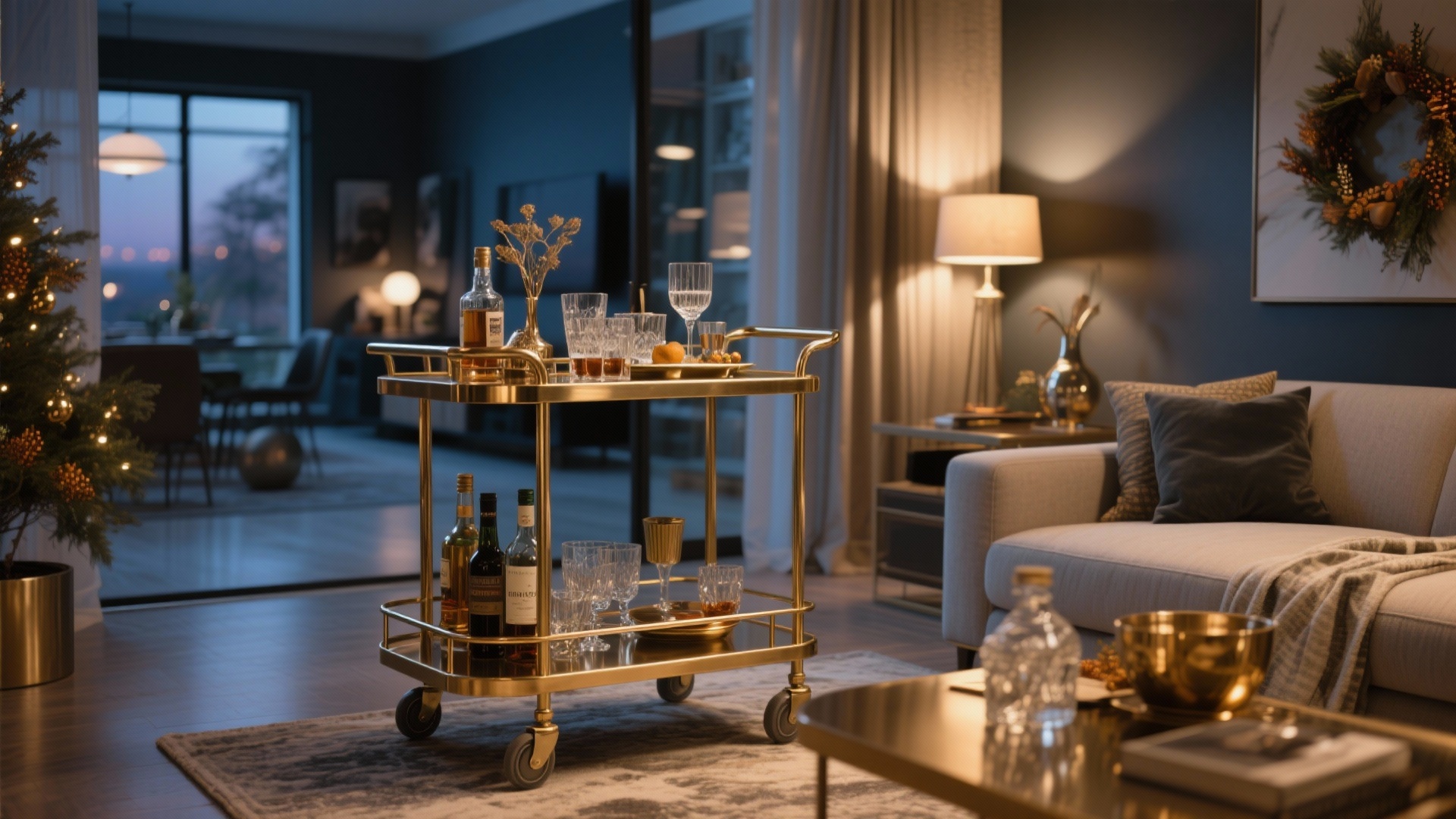 Living Room Too Small for a Bar? 10 Smart Bar Ideas