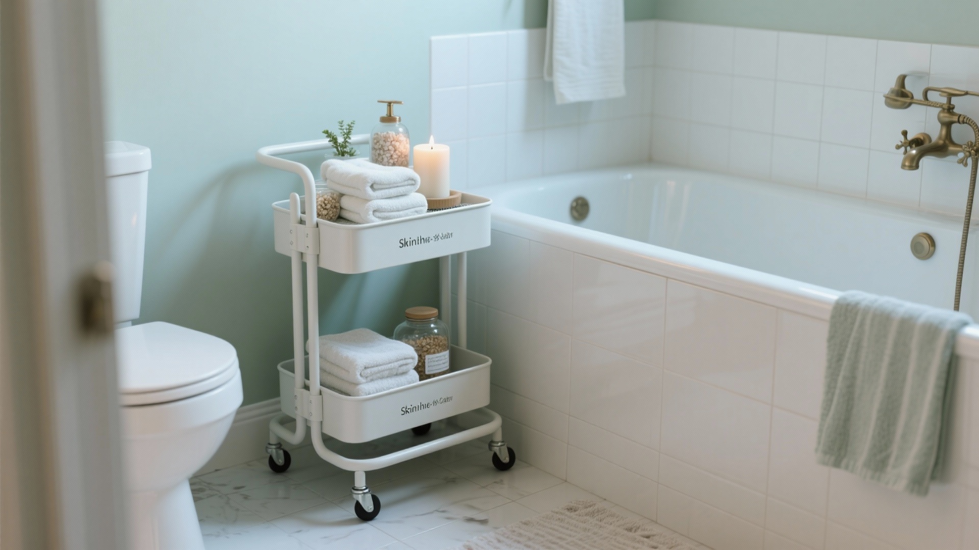 10 Small Bathroom Table Ideas to Transform Tiny Spaces
