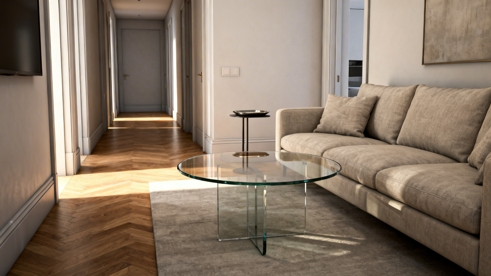 Glass Coffee Table Ideas: 5 Small Living Room Solutions