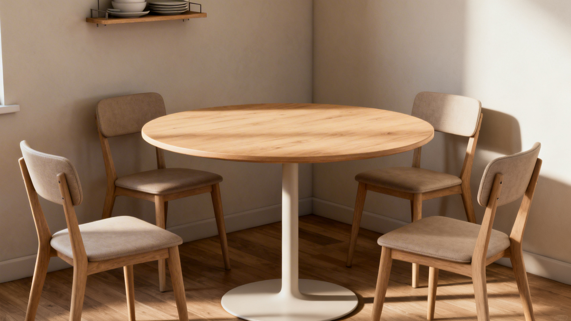Small Dining Room? 5 Ways to Fit a Table for 4