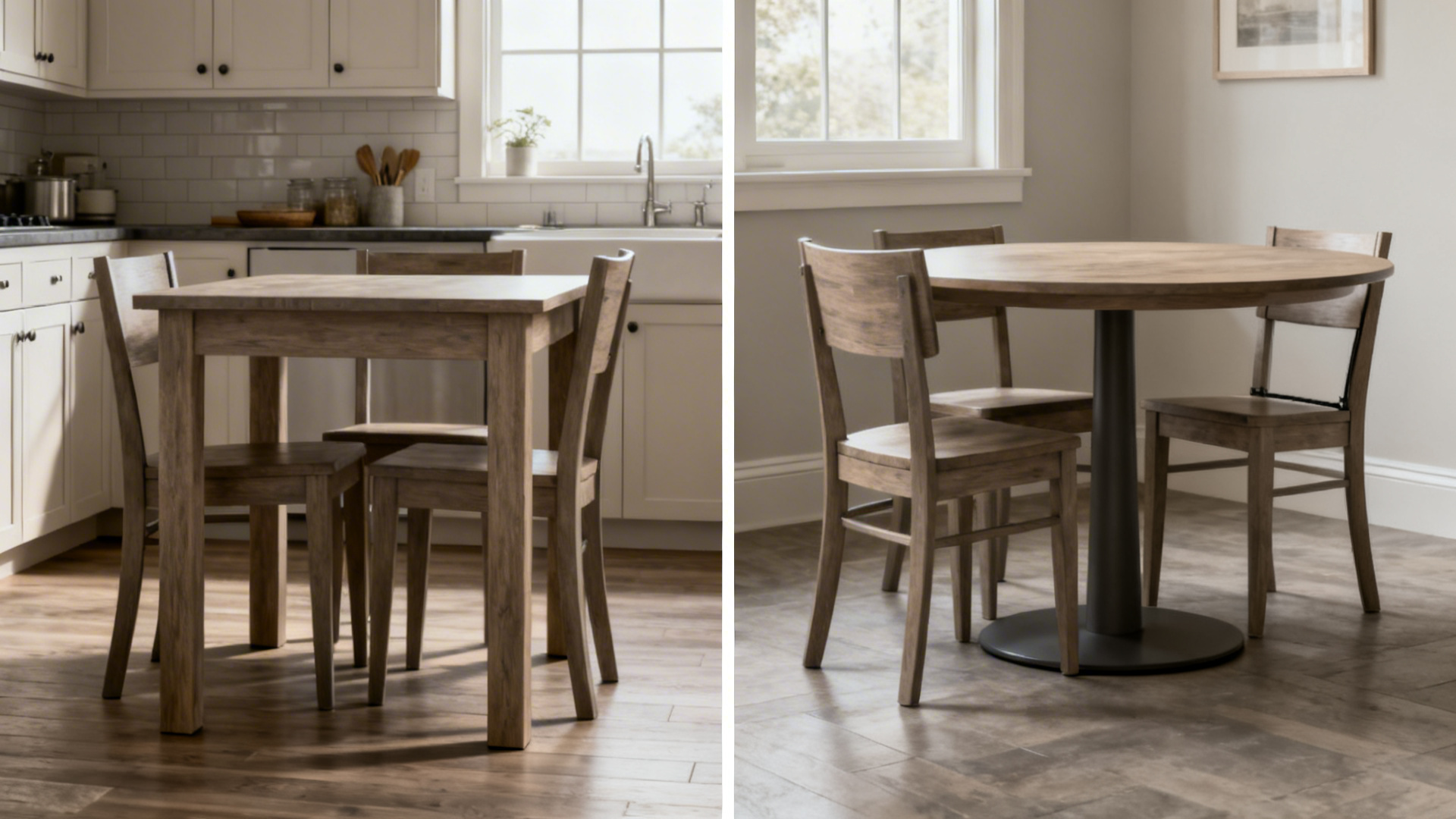 Small Kitchen Too Tight? 5 Kitchen Design with Breakfast Table Ideas