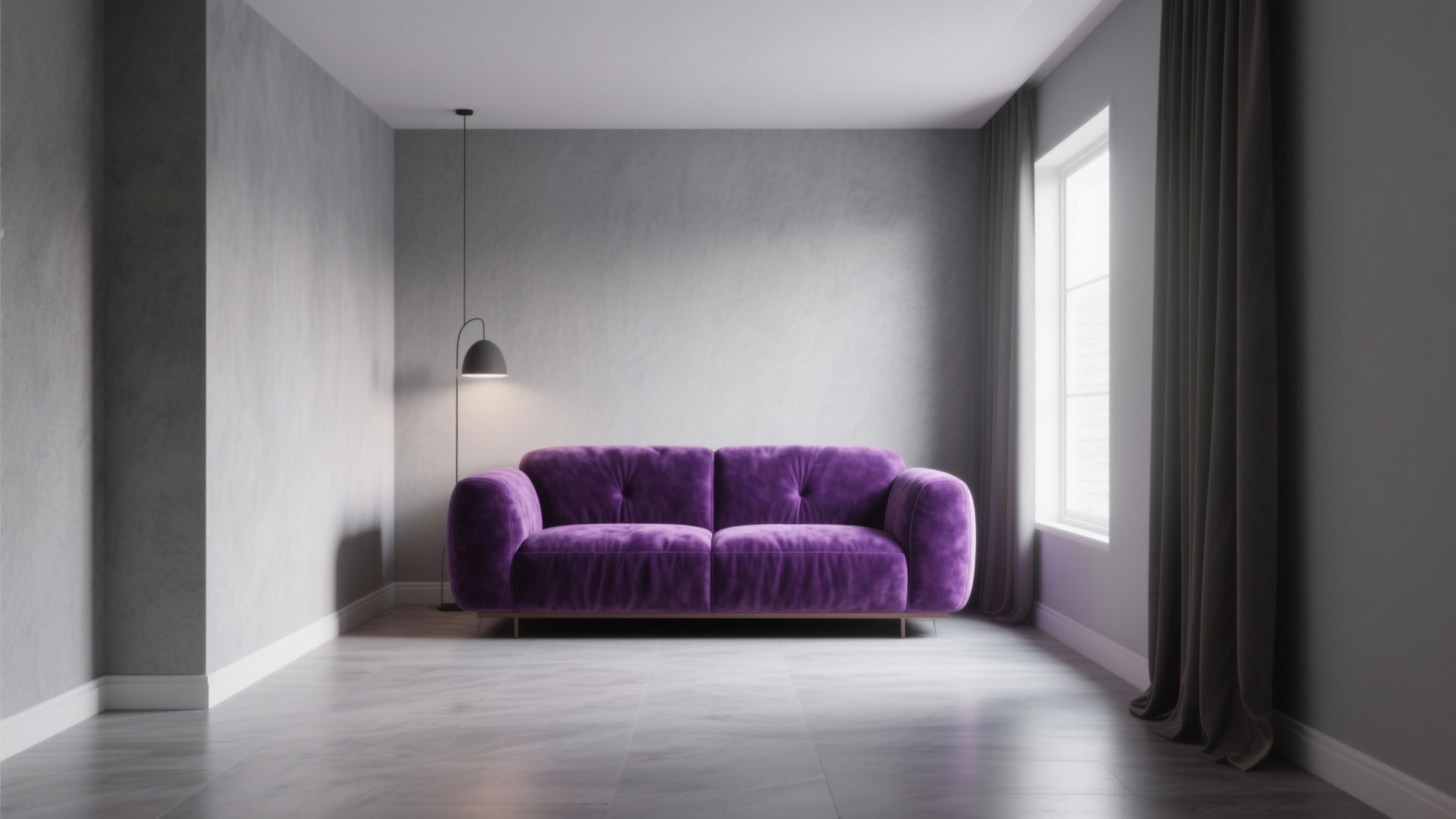 10 Grey and Purple Living Room Ideas
