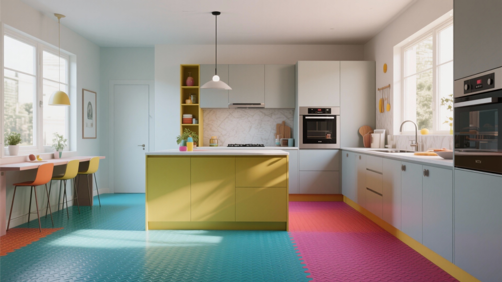 10 Affordable Kitchen Flooring Ideas