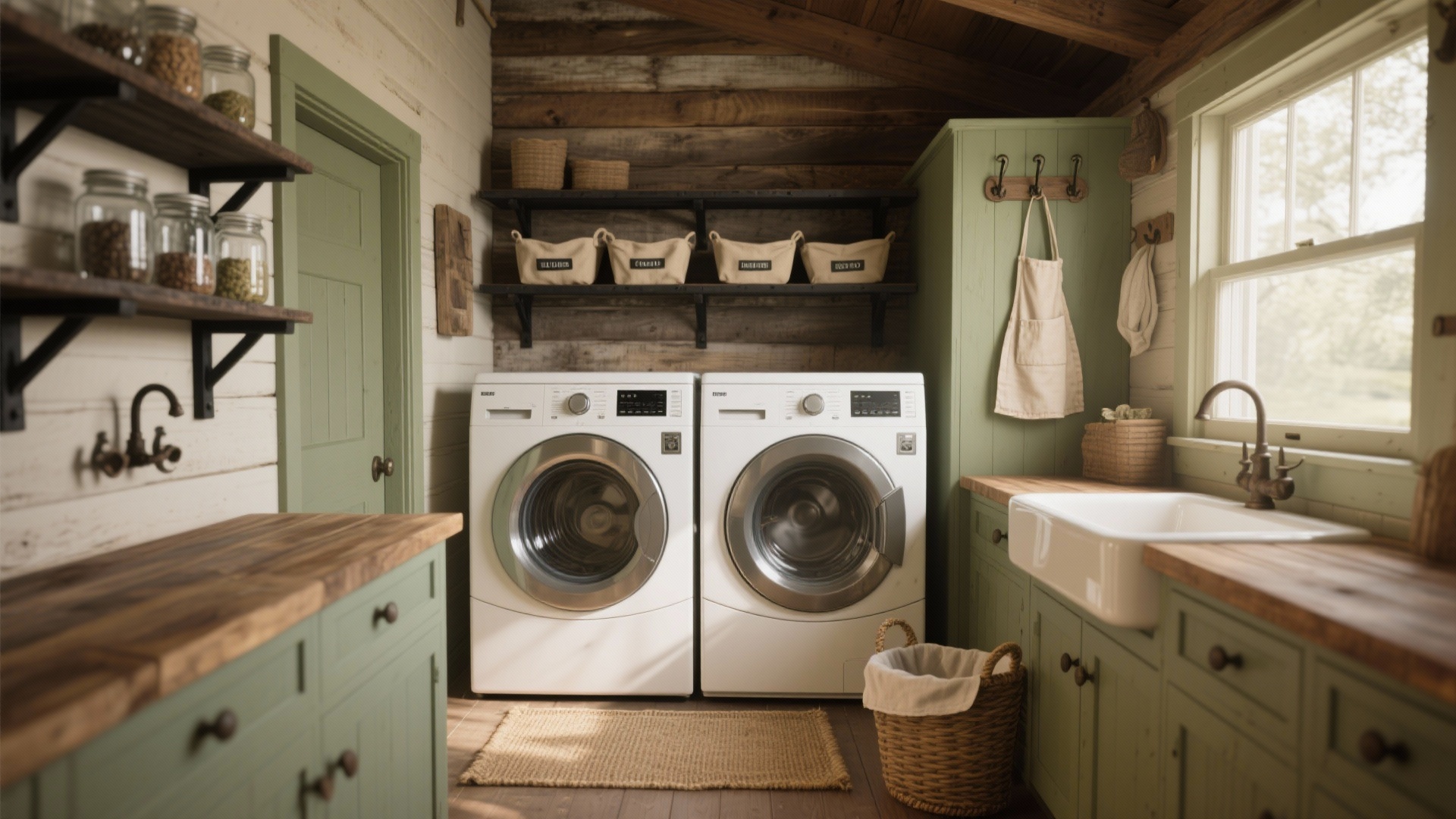 Rustic Laundry Room Ideas: 5 Inspiring Designs