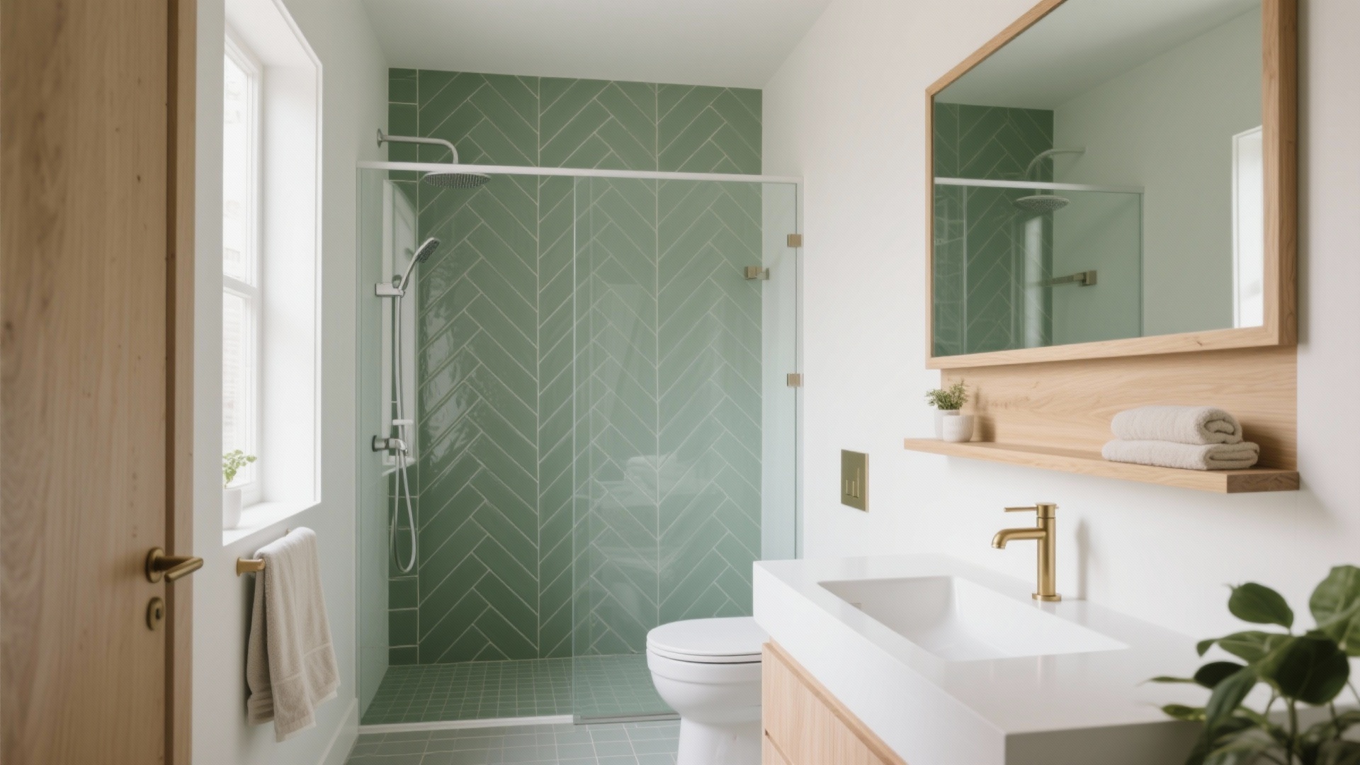 5 Ideas for Sage Green Bathroom Tiles That Shine