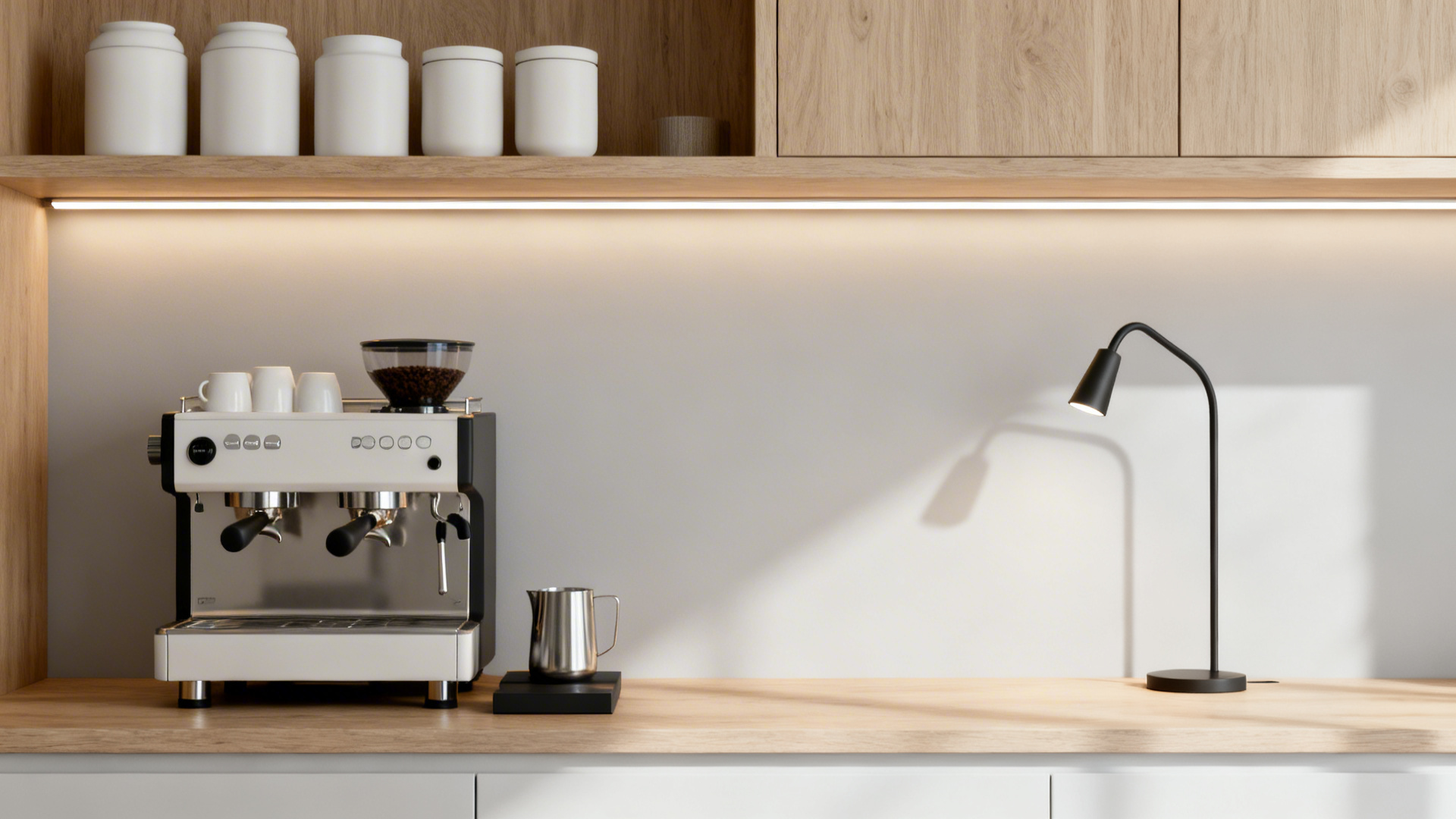 Tiny Counter? 5 Kitchen Counter Coffee Bar Ideas That Fit