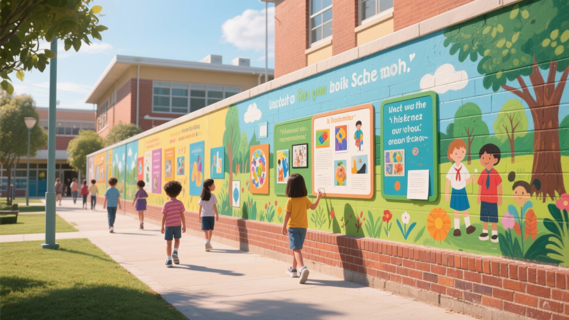 5 School Boundary Wall Painting Ideas for Vibrant Campuses