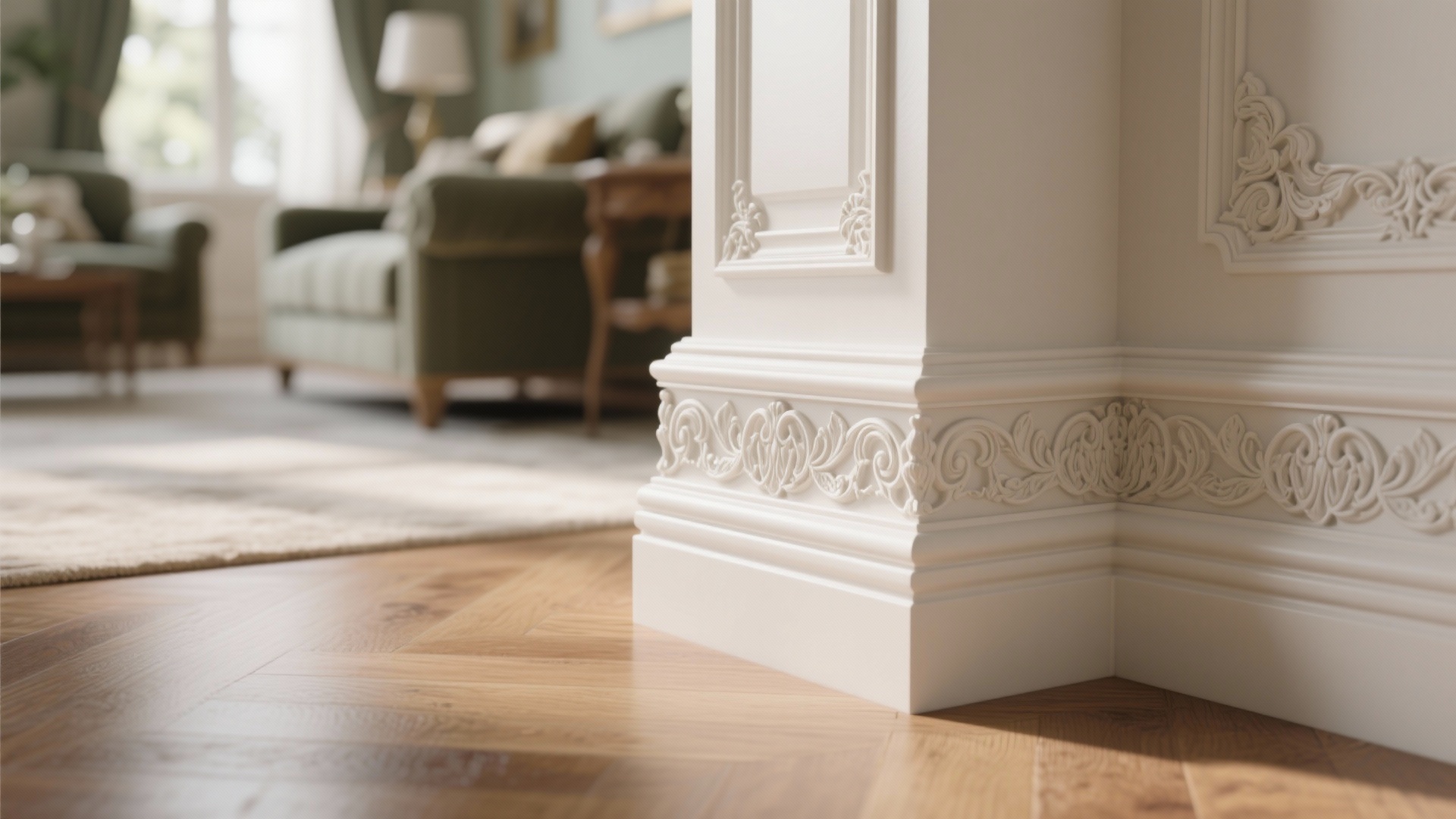 10 Baseboard Ideas for Living Rooms