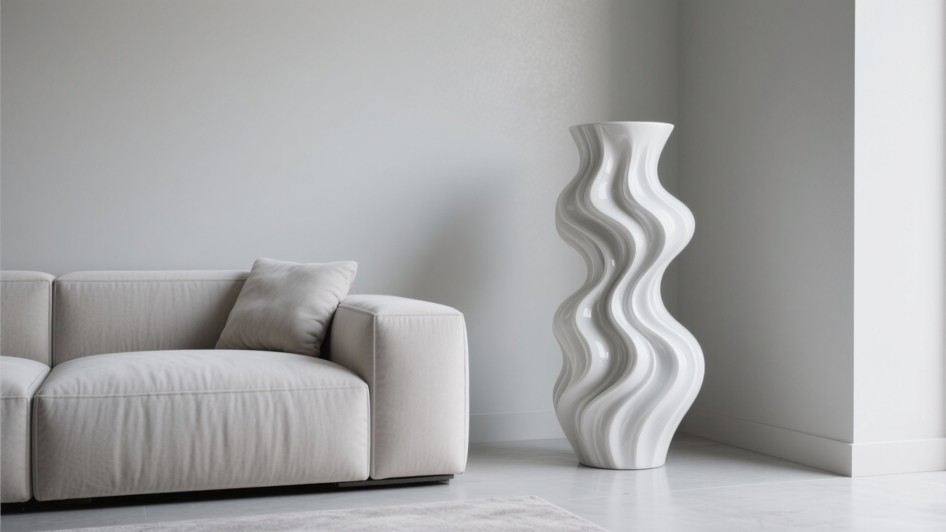 10 Living Room Floor Vase Decor Ideas