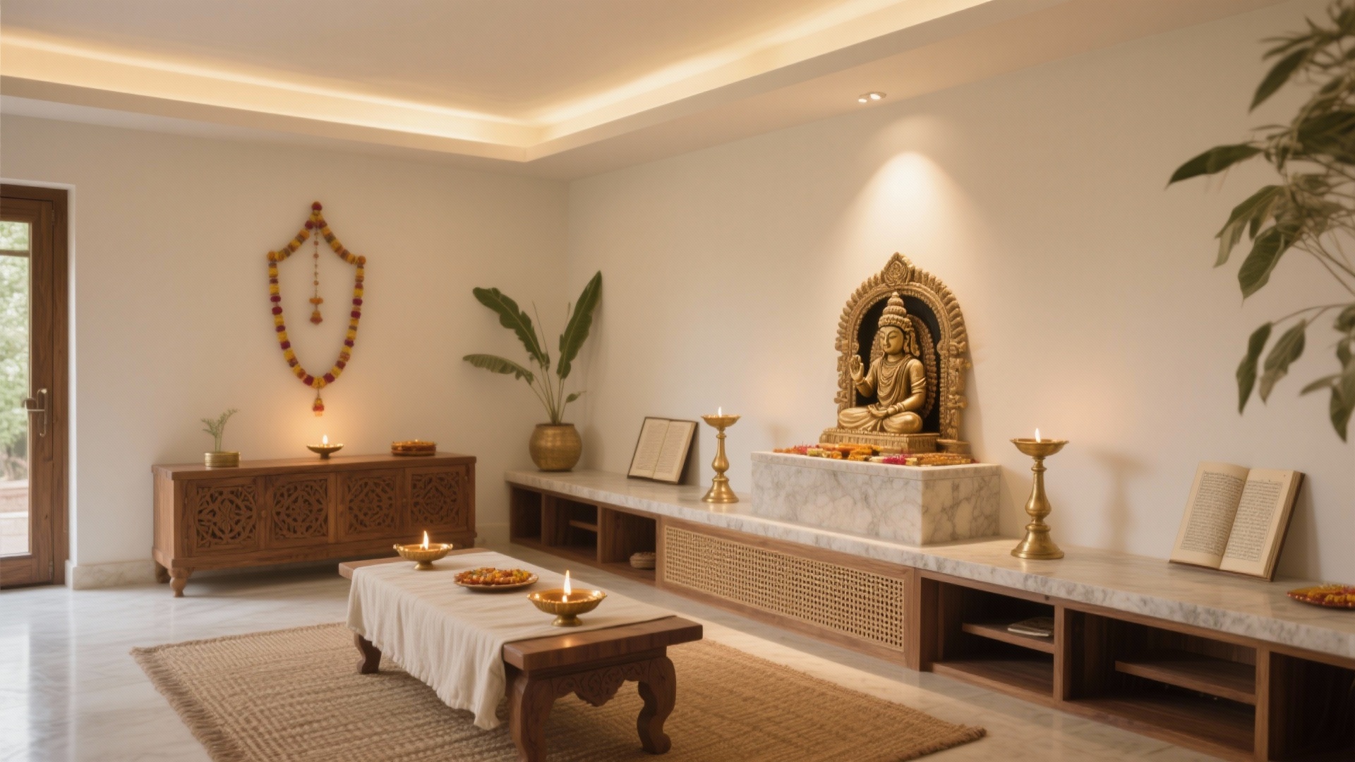 Best Puja Room Colour Ideas for a Peaceful Atmosphere