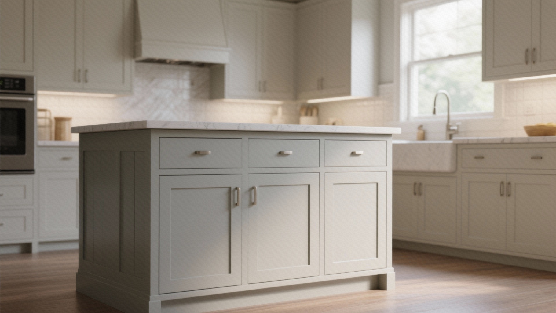 Small Island Looks Plain? 5 Kitchen Island Molding Ideas