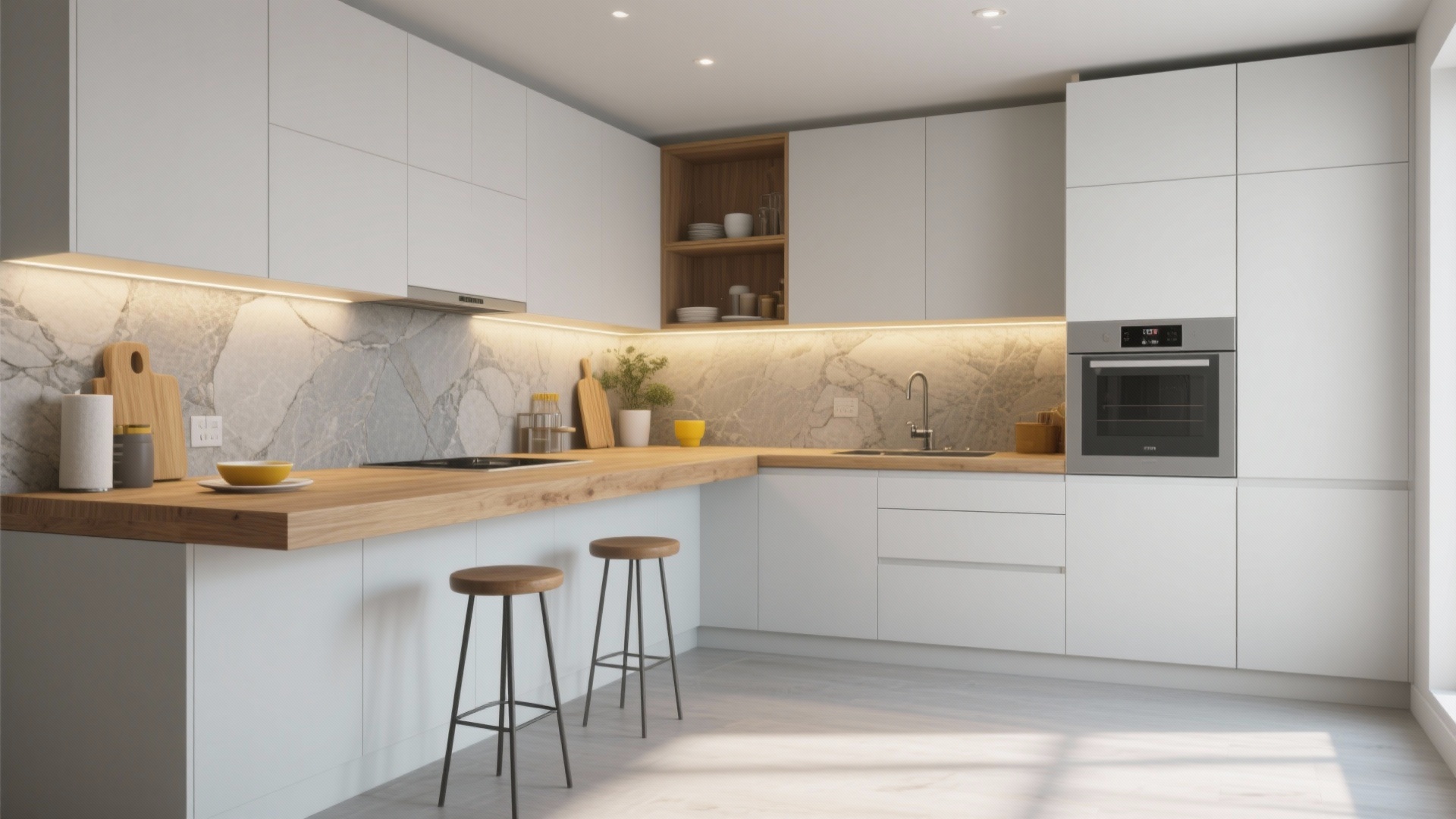 U-Shaped Small Kitchen Layouts: 5 Inspo