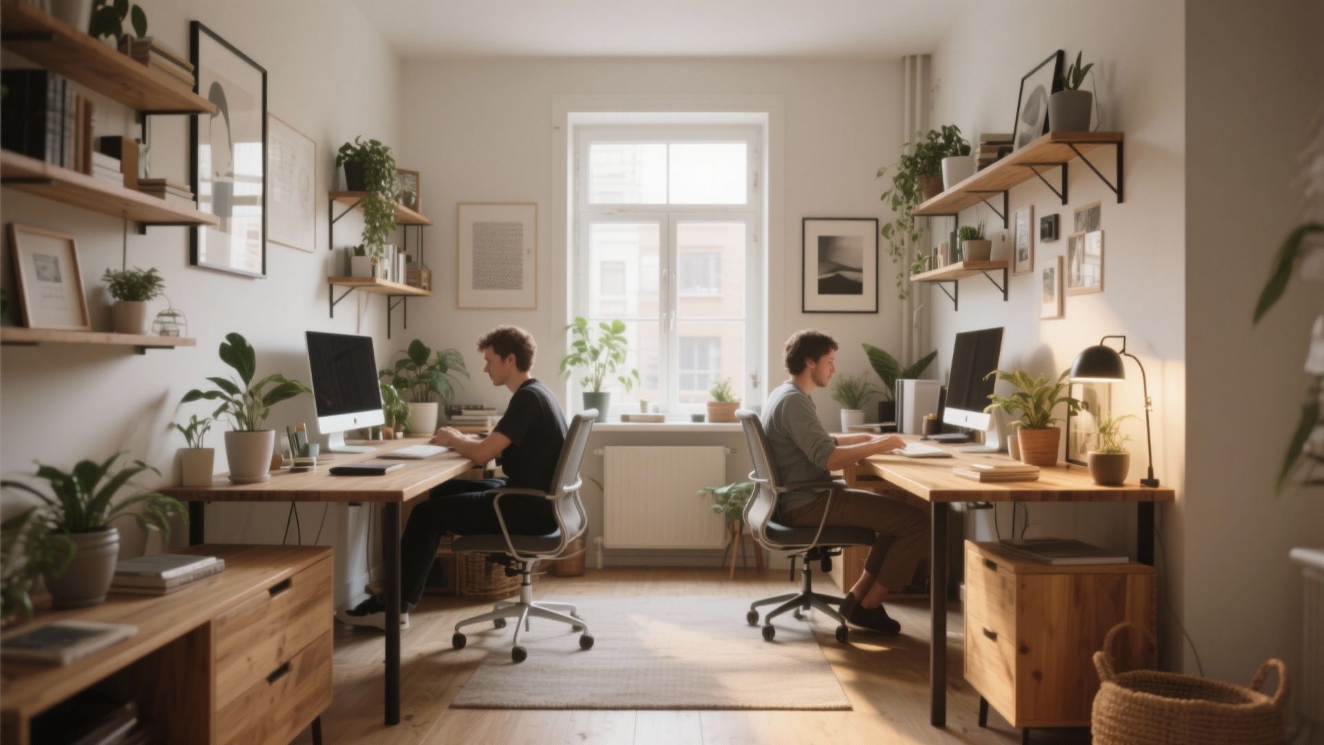 10 Shared Home Office Ideas for Small Spaces