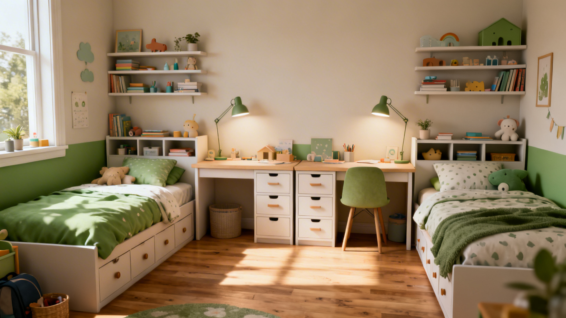 Shared Kids Room Too Small? 5 Layout Ideas That Add Space