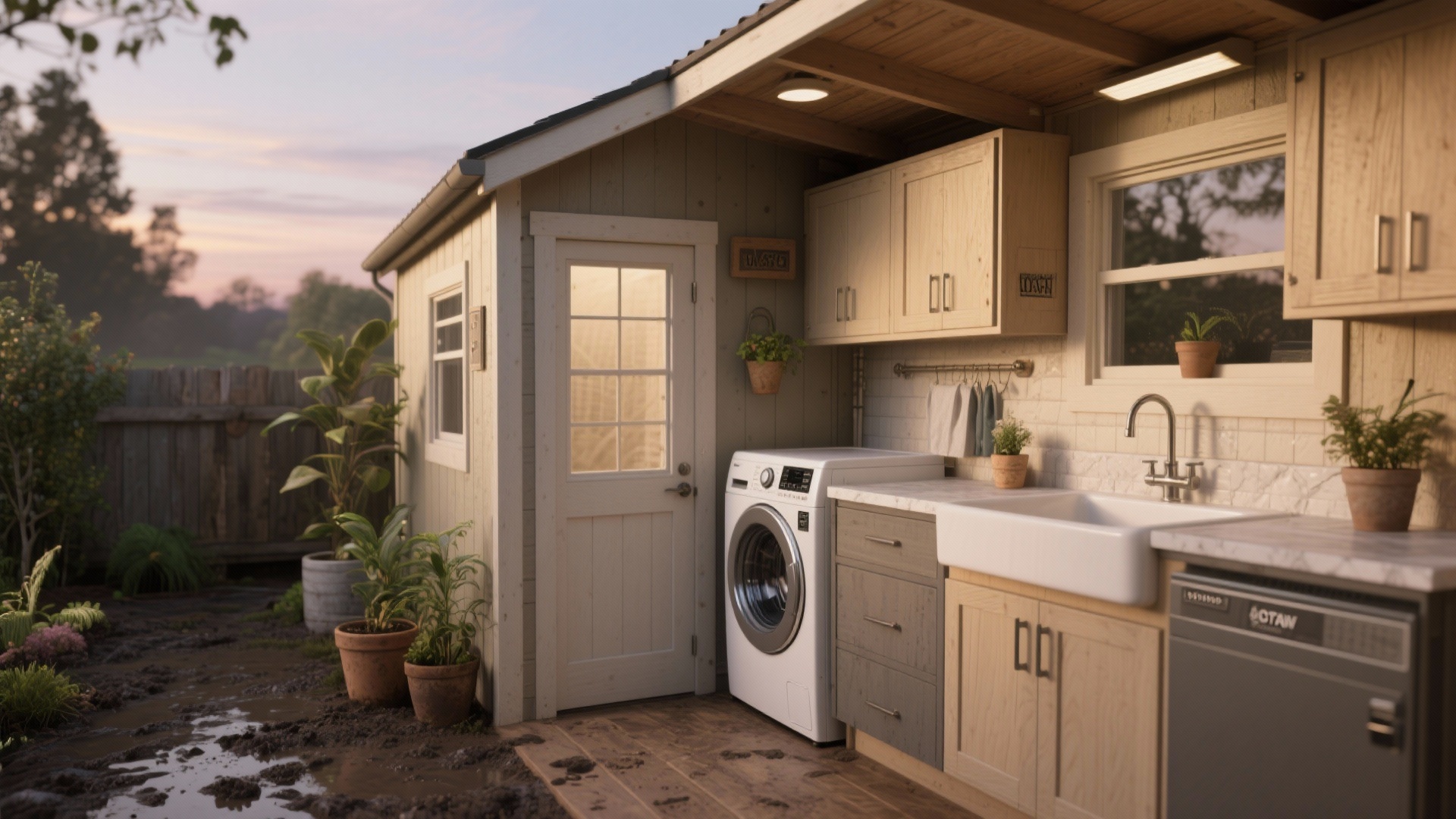 No Room Indoors? Backyard Laundry Ideas for Small Yards