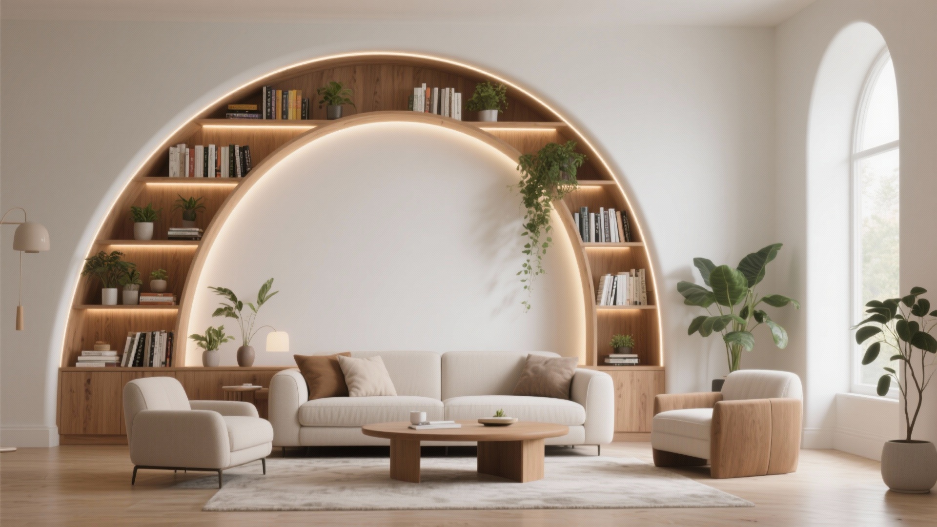 Small Room Feels Boxy? 5 Wall Arch Design Ideas That Open Space