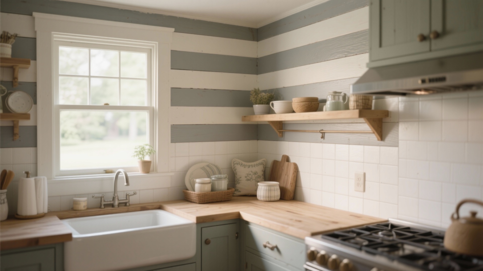 10 Gray and White Kitchen Backsplash Ideas