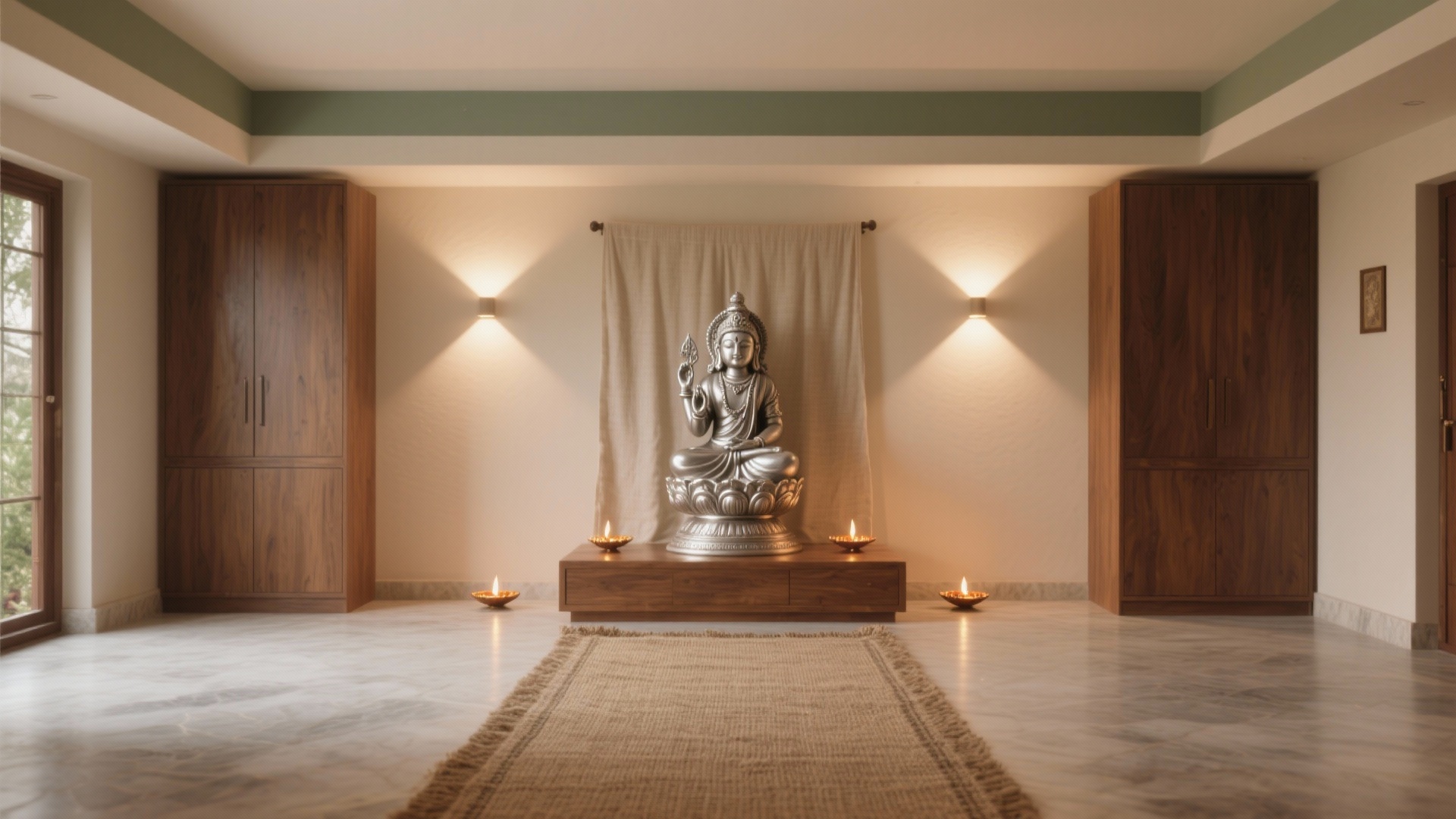 Silver God Idols for Pooja Rooms: Light, Proportion, and Care