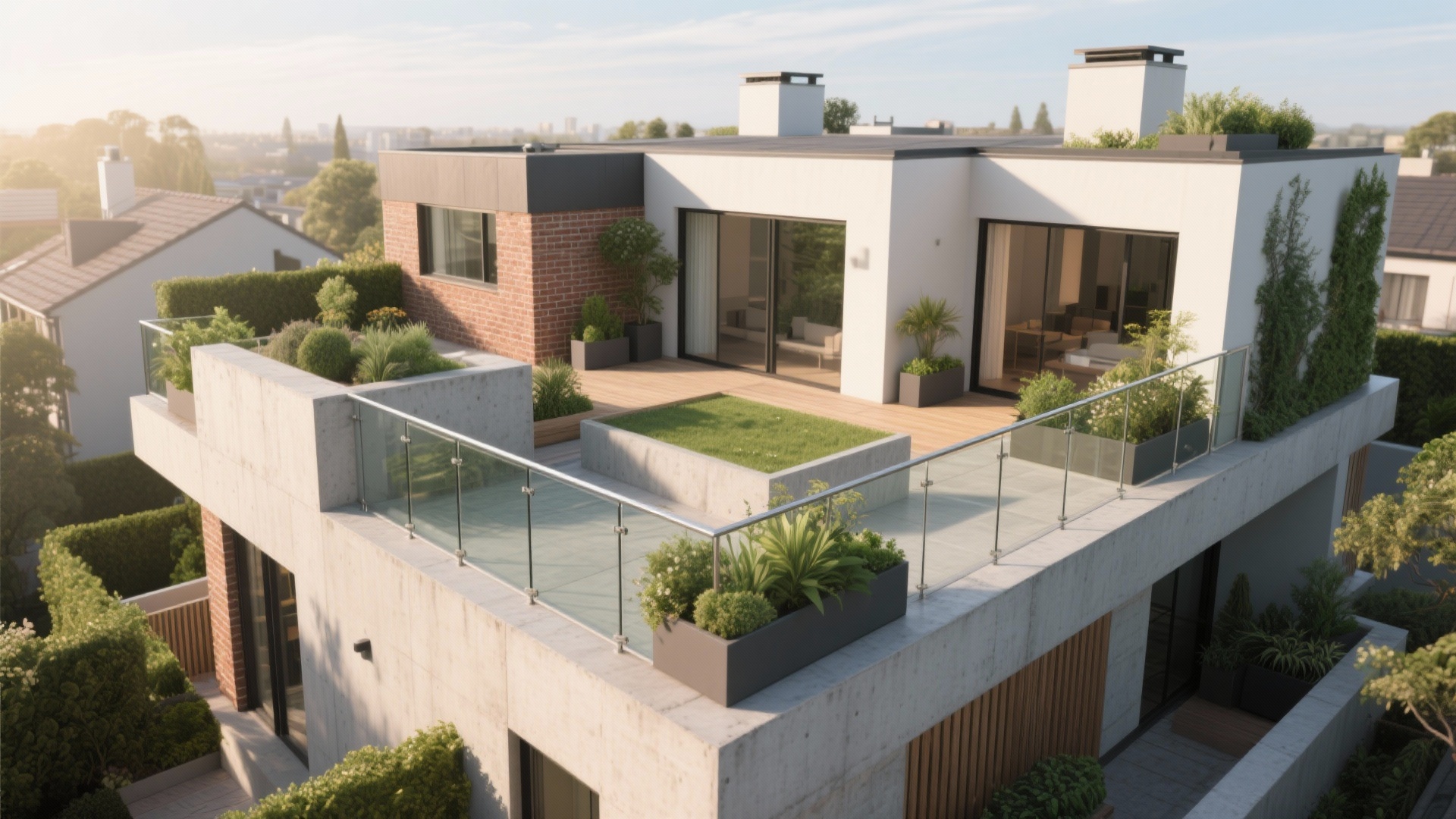 5 Parapet Wall Designs for Single-Floor Homes